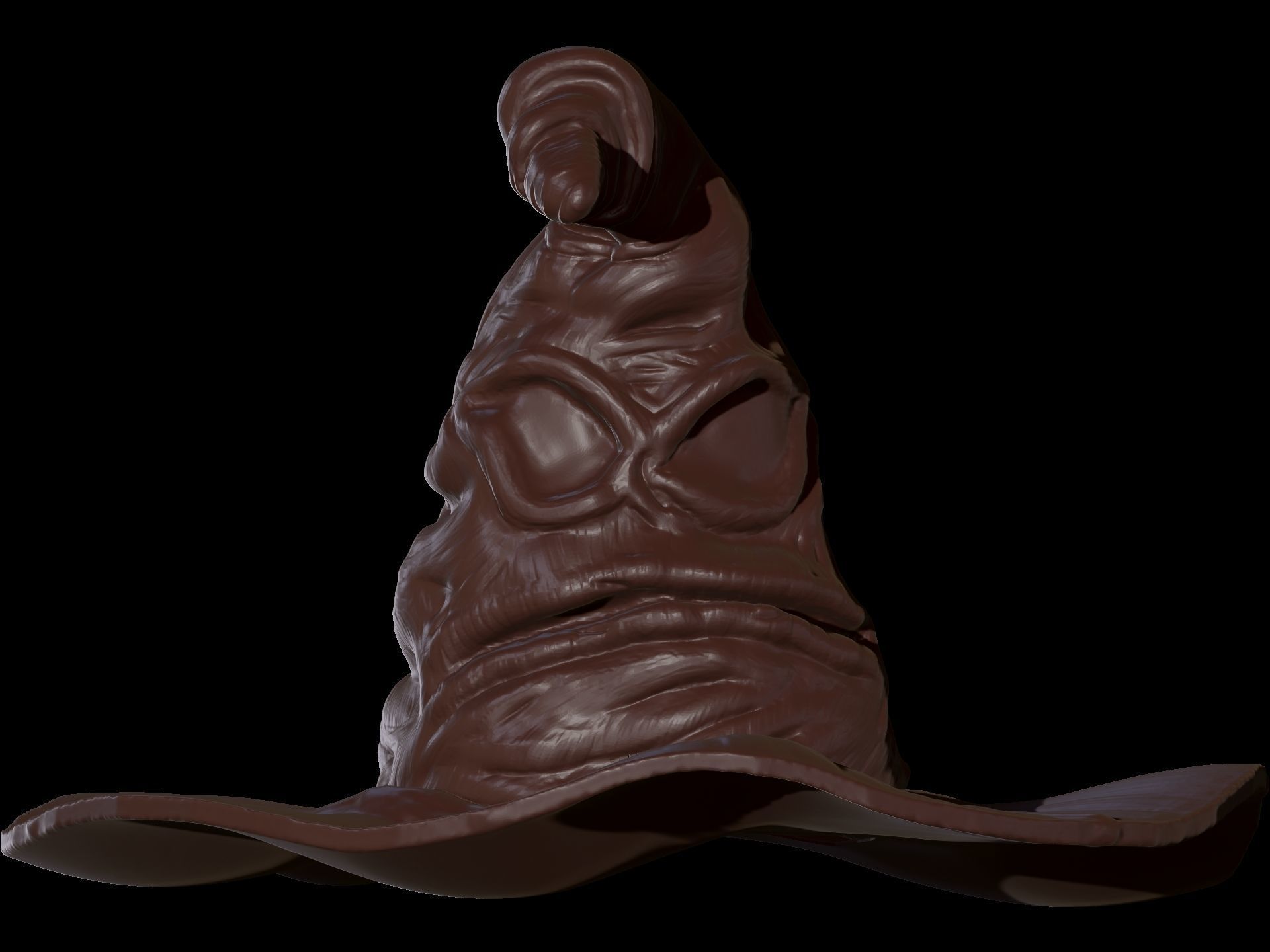 Harry Potter Sorting Hat 3D model 3D printable | CGTrader