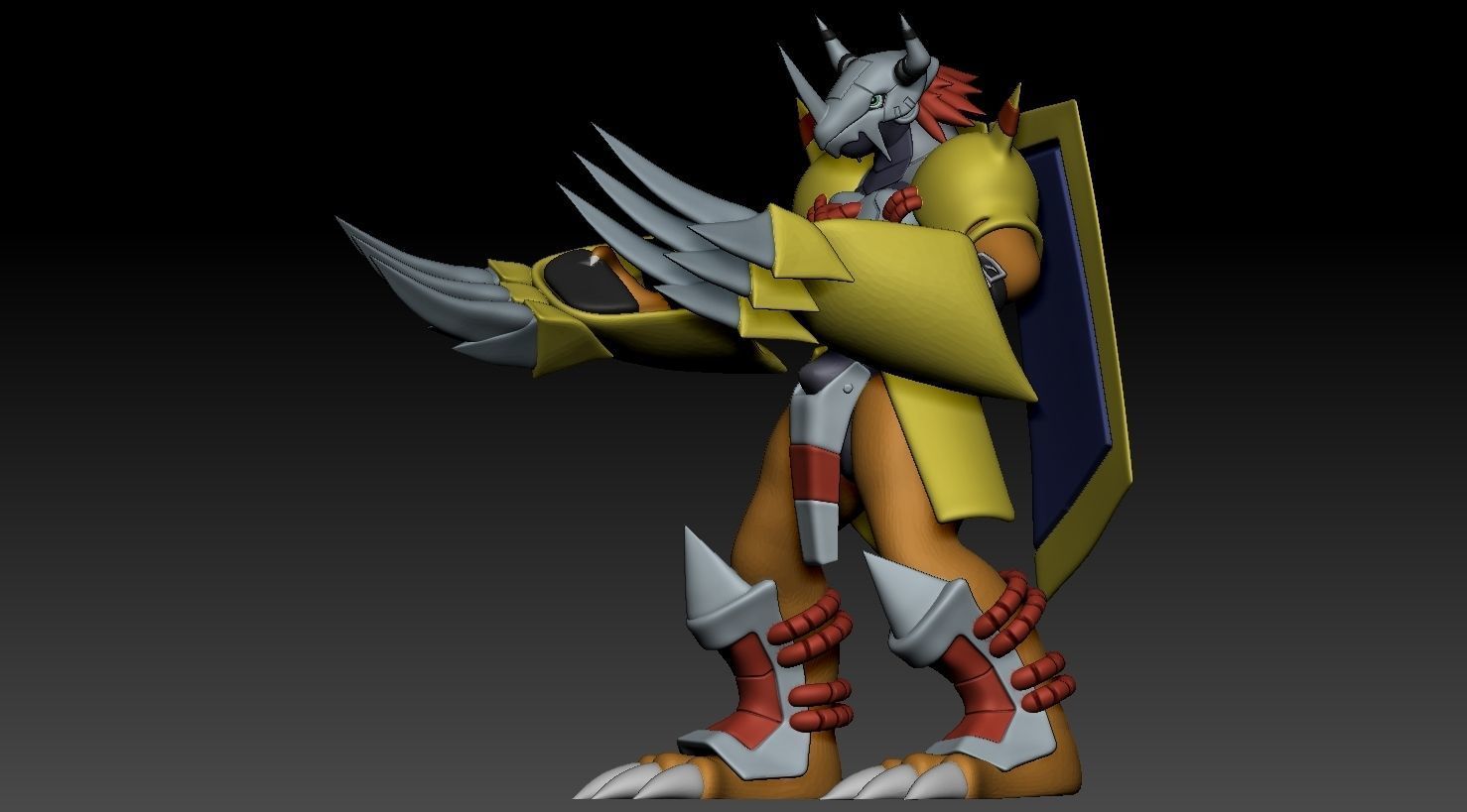 Wargreymon 3D model 3D printable | CGTrader