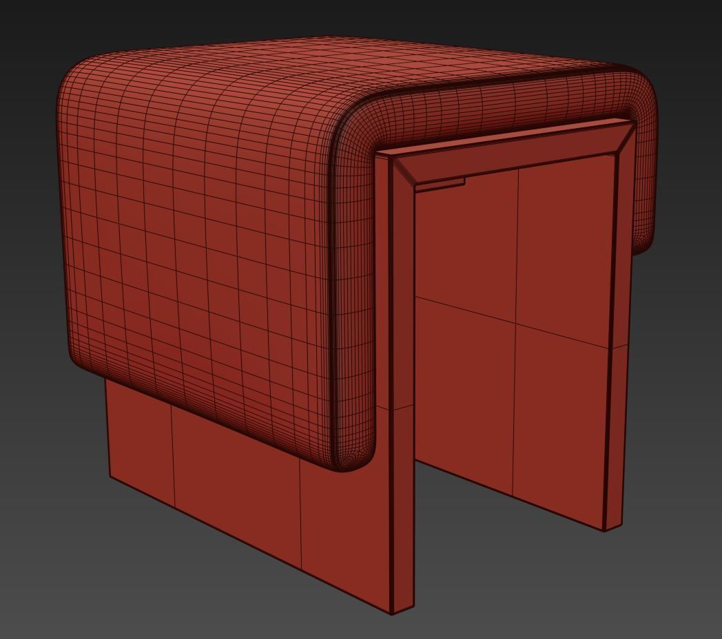 Melt Stool By Bower Studios 3D model | CGTrader