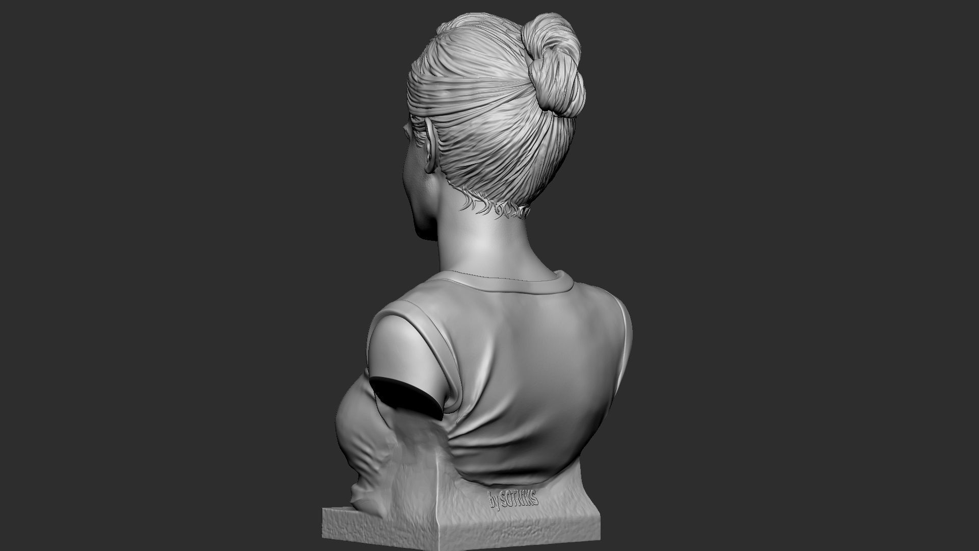 Emma Watson 3D model 3D printable | CGTrader
