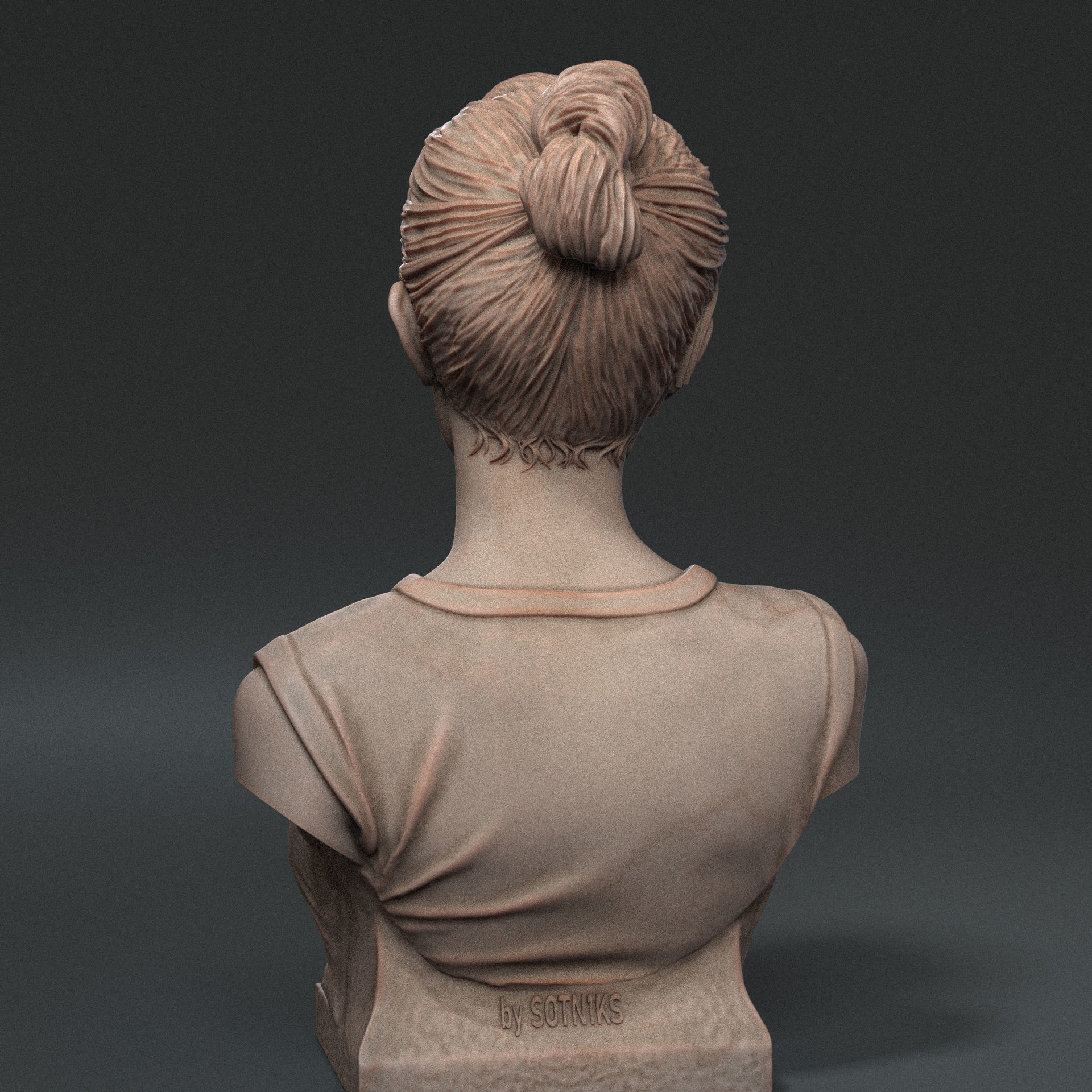 Emma Watson 3D model 3D printable | CGTrader