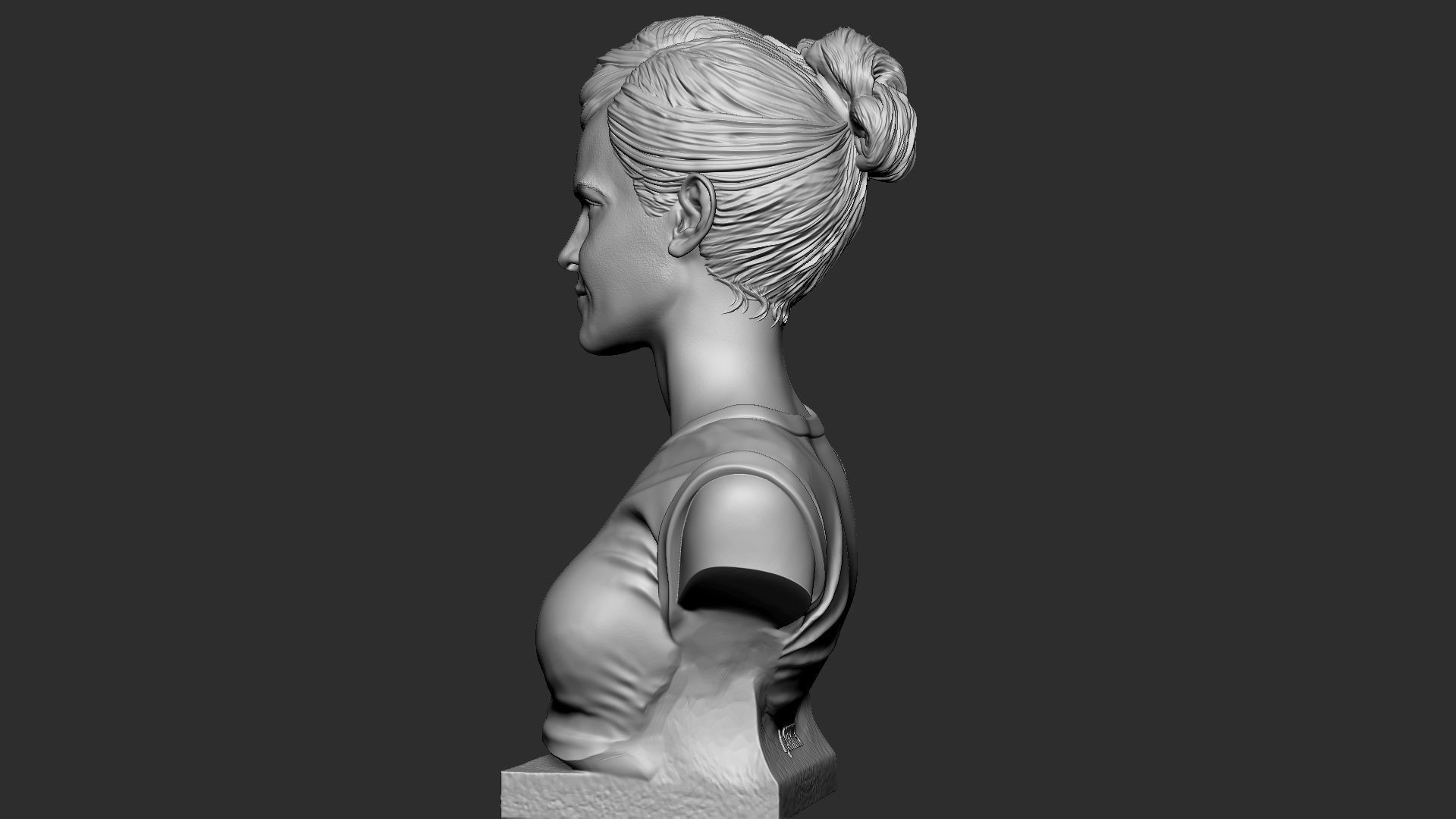 Emma Watson 3D model 3D printable | CGTrader