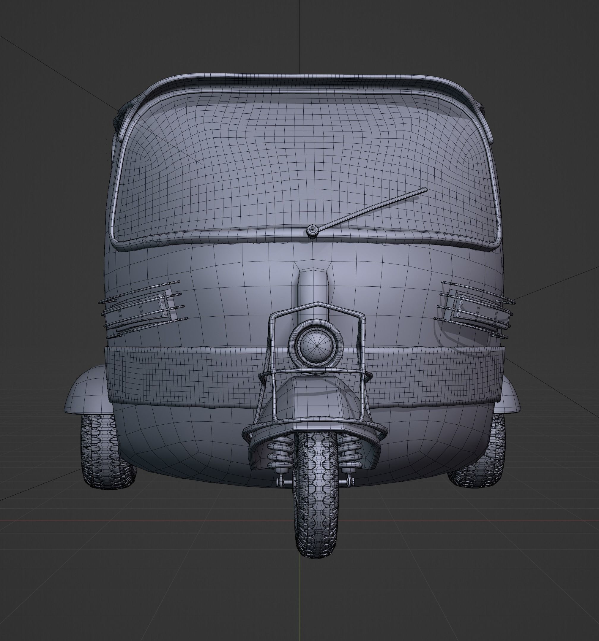 Amazing simple Rickshaw 3D model | CGTrader