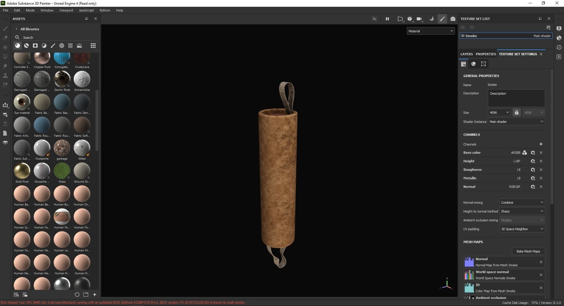 3D model Smoke 3D Model VR / AR / low-poly | CGTrader