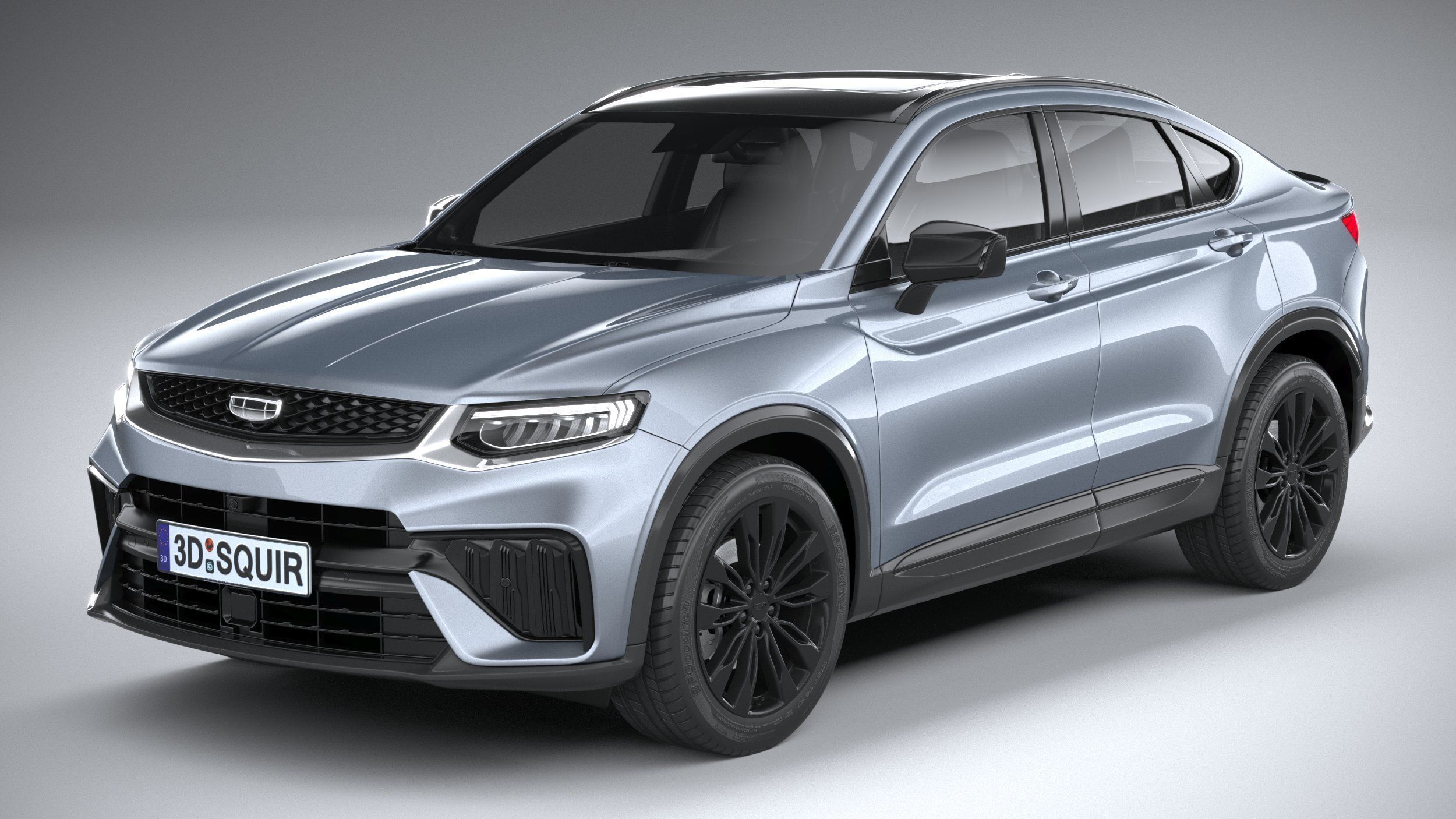 Geely Tugella 2024 3D model | CGTrader