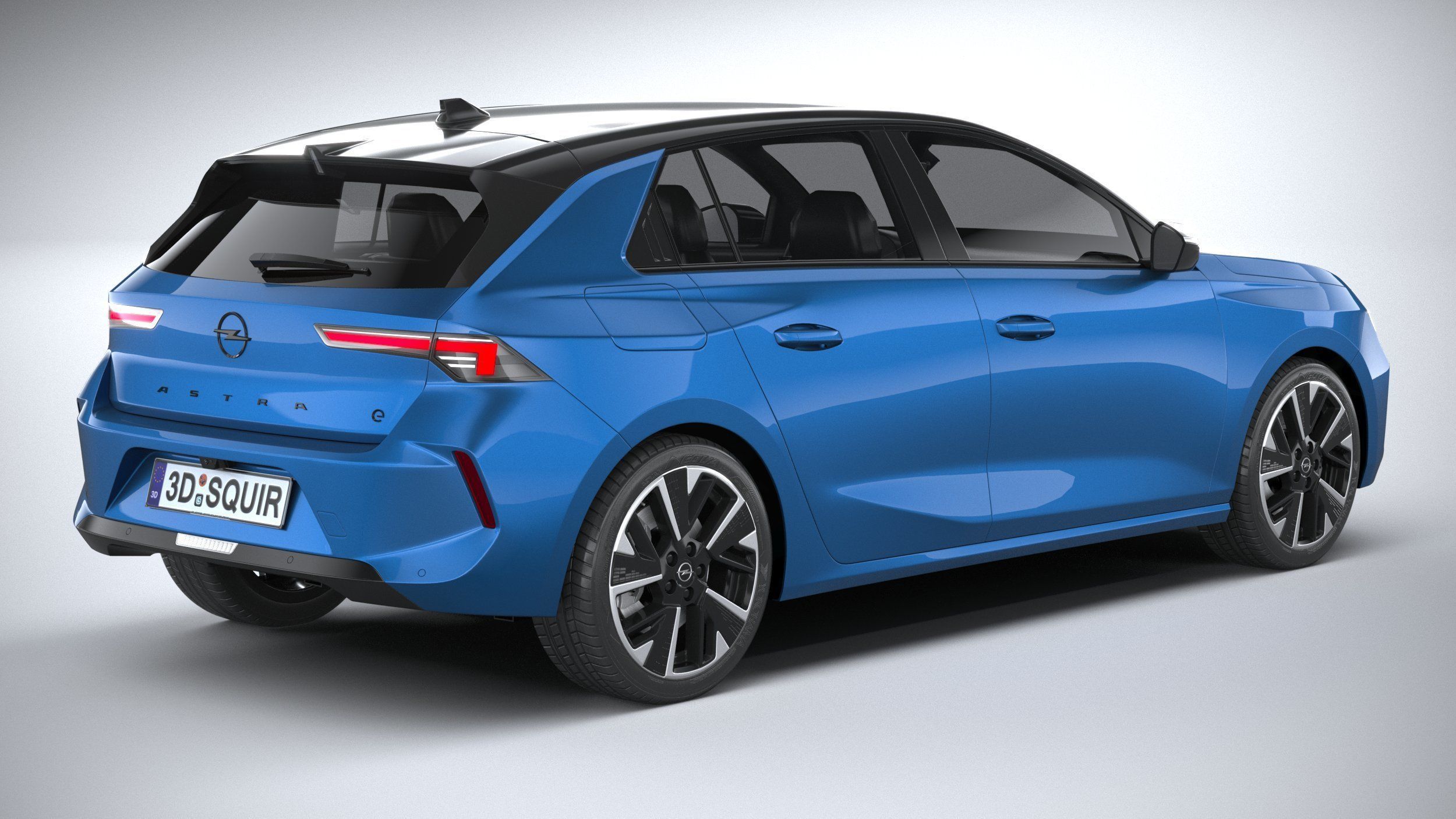 Opel Astra Electric 2023 3D model | CGTrader