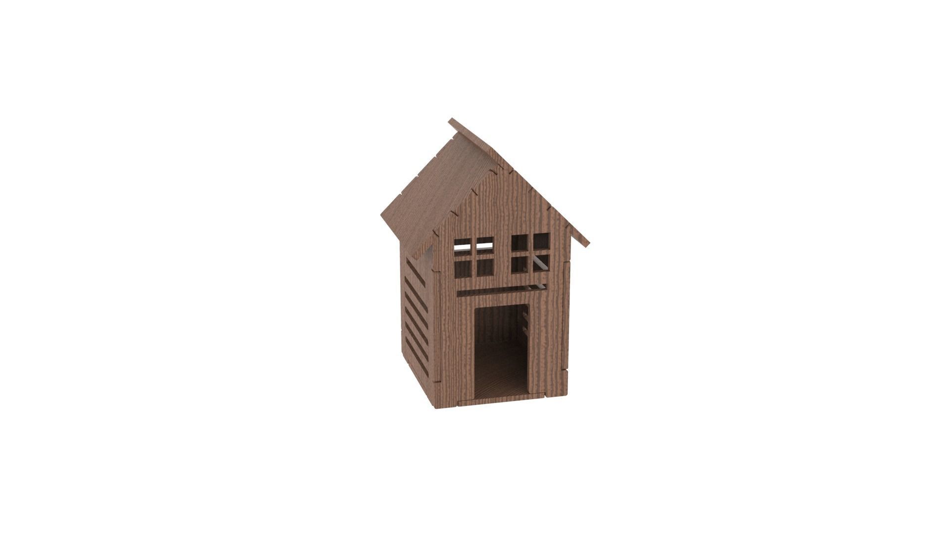 Toy House 3D Puzzle Game 3D model 3D printable | CGTrader