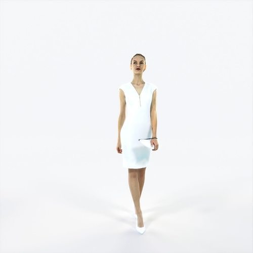 3D model Beauty 10M walking Casual Woman VR / AR / low-poly | CGTrader