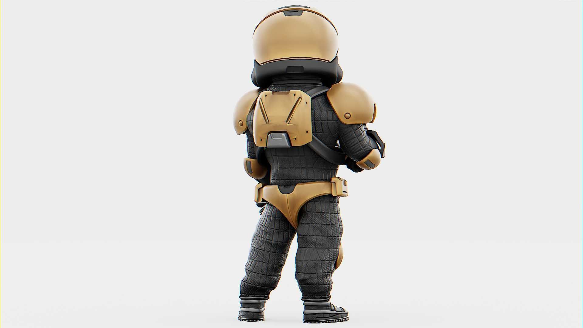 TROOPER XX-2000 RIGGED 3D model rigged | CGTrader