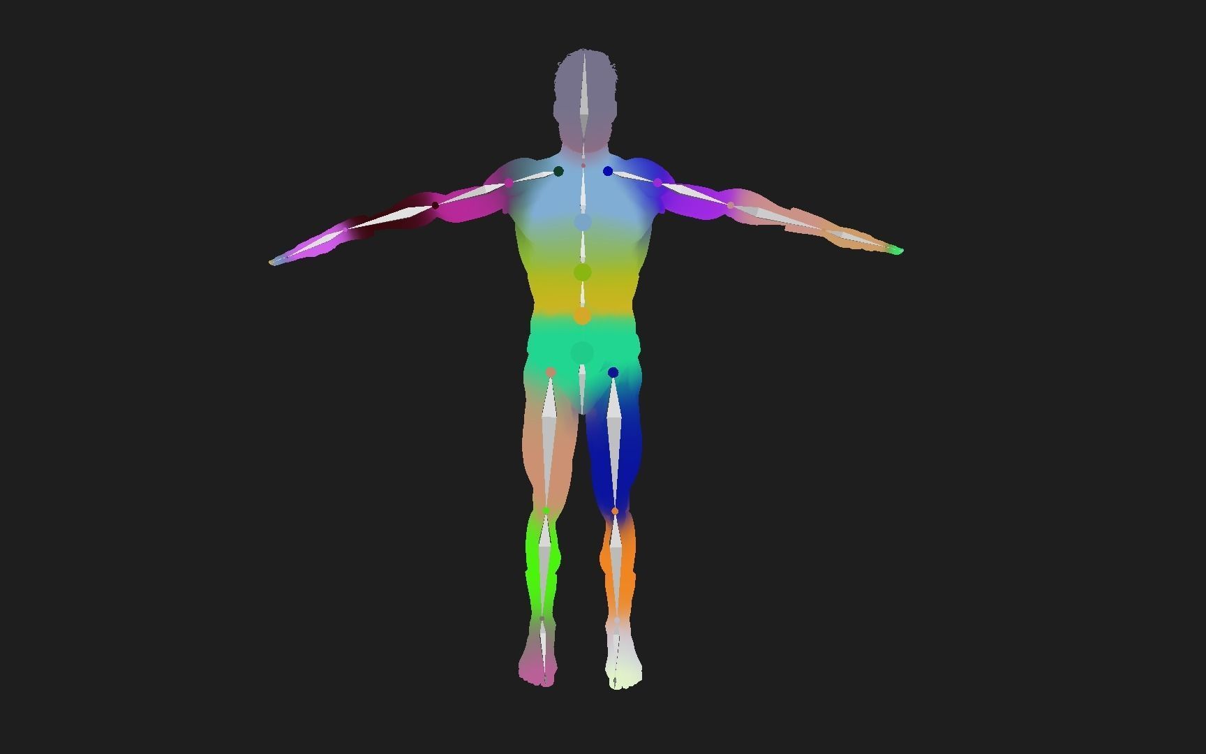 3D model Muscular Man Exposed Muscles fitness crossfit Health VR / AR ...