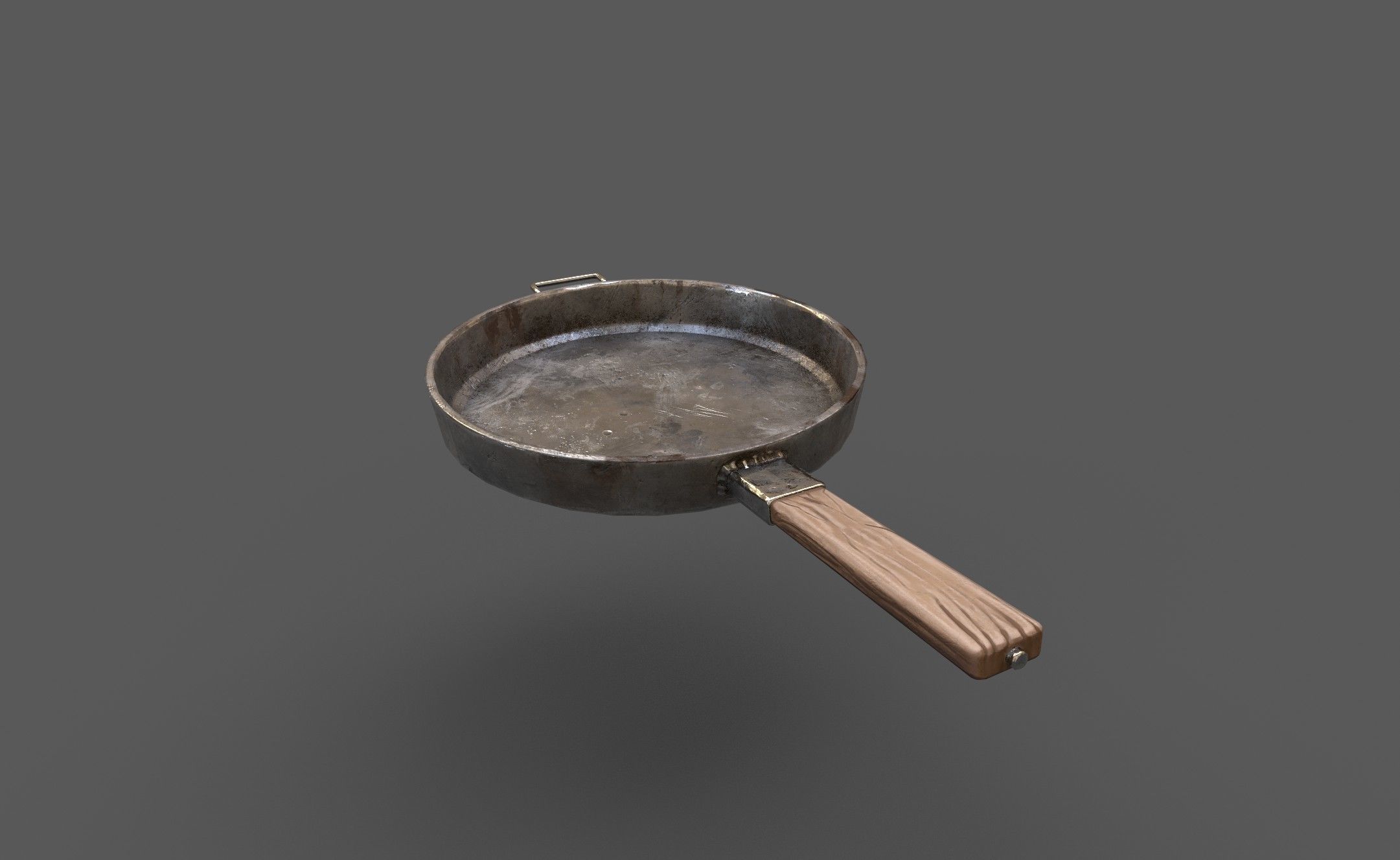 3D model Stylized Game Ready Iron Pan VR / AR / low-poly | CGTrader