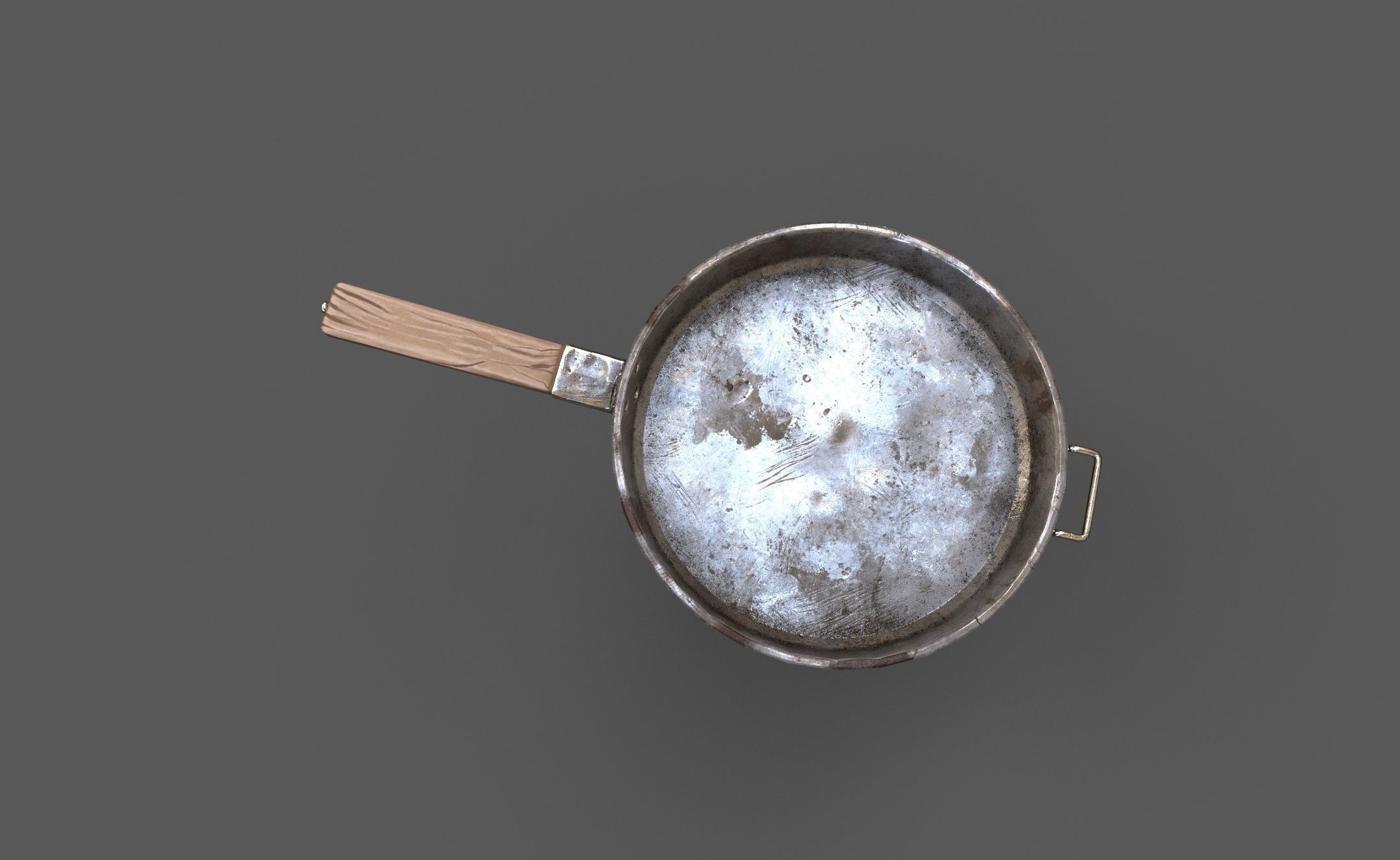 3D model Stylized Game Ready Iron Pan VR / AR / low-poly | CGTrader