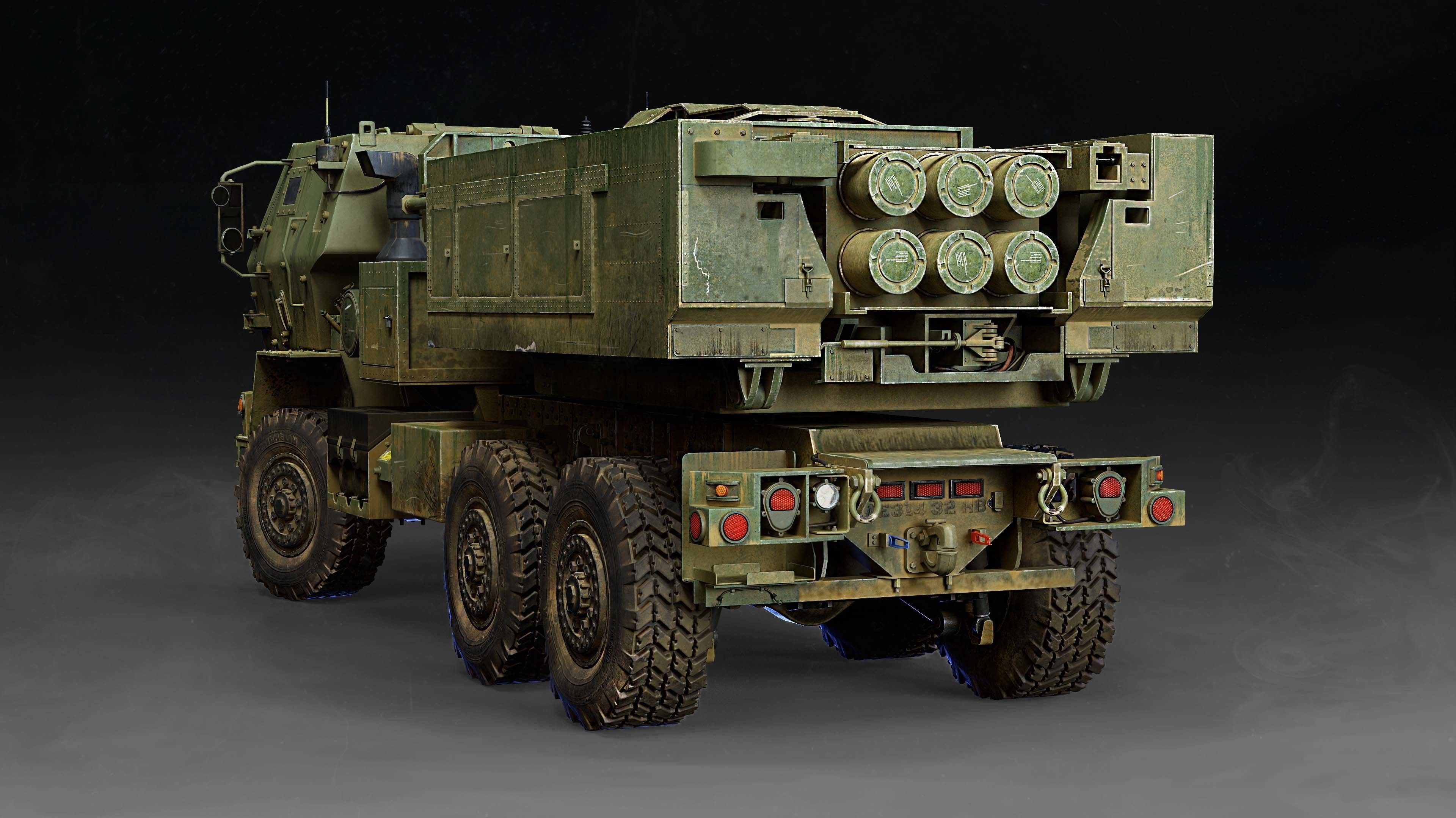 3D model MLRS HIMARS M142 VR / AR / low-poly | CGTrader