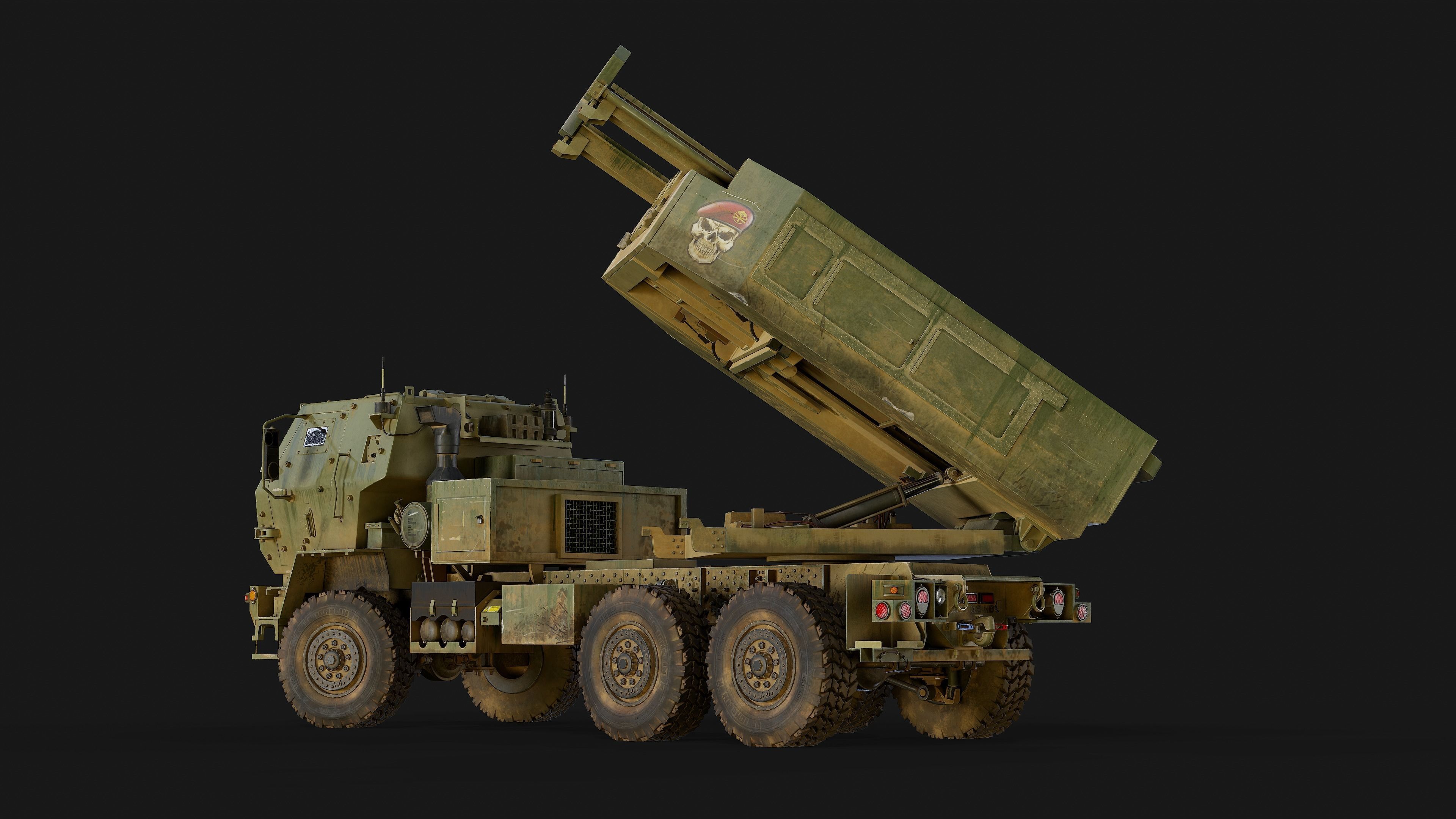 3D model MLRS HIMARS M142 VR / AR / low-poly | CGTrader