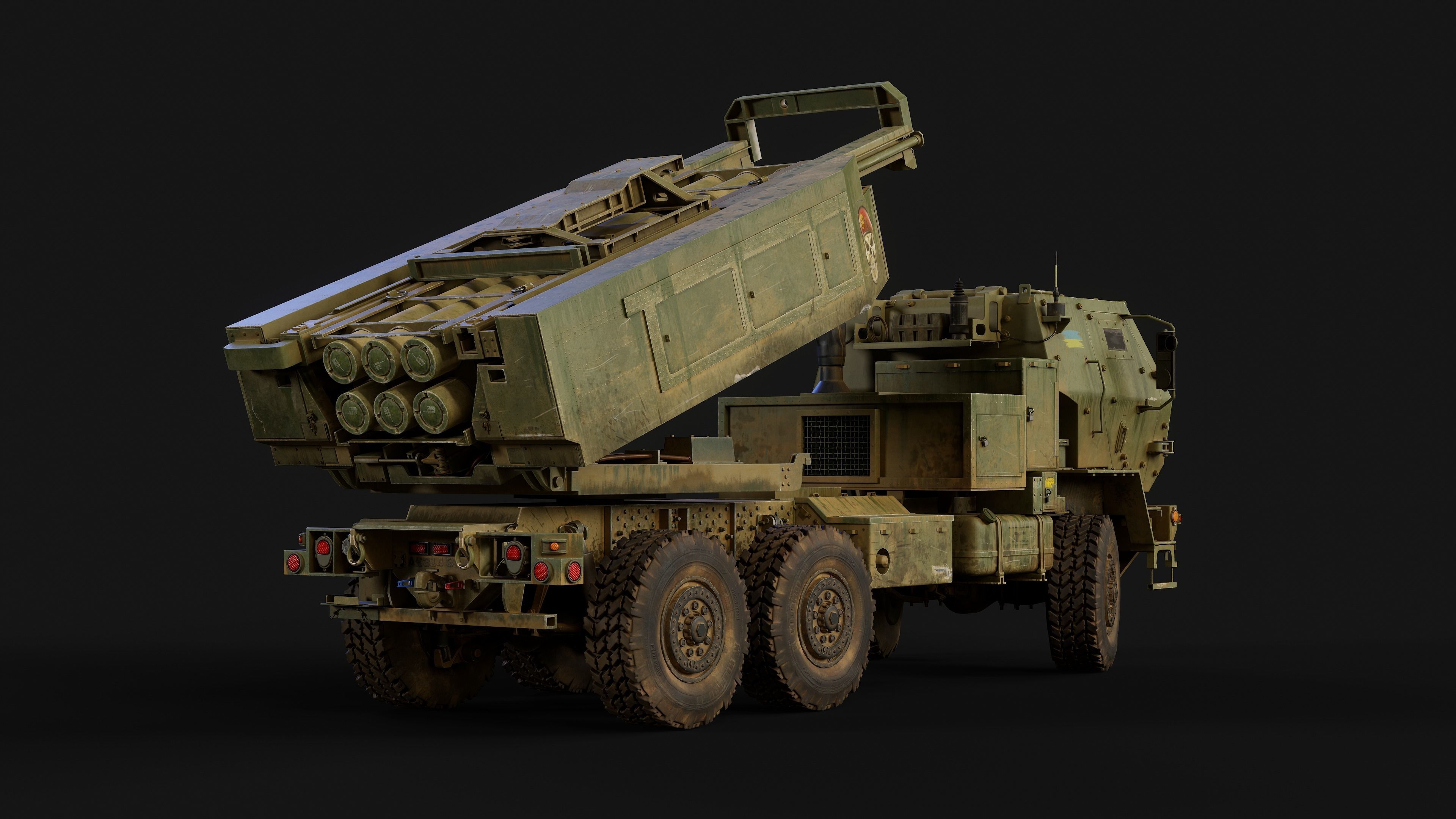 3D model MLRS HIMARS M142 VR / AR / low-poly | CGTrader