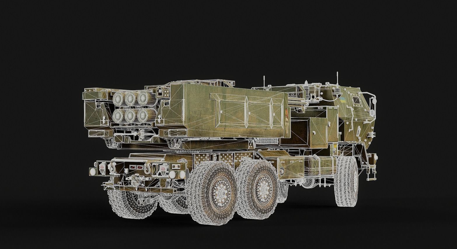 3D model MLRS HIMARS M142 VR / AR / low-poly | CGTrader