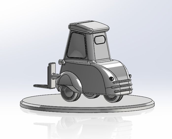 Guido Car 3D model 3D printable | CGTrader