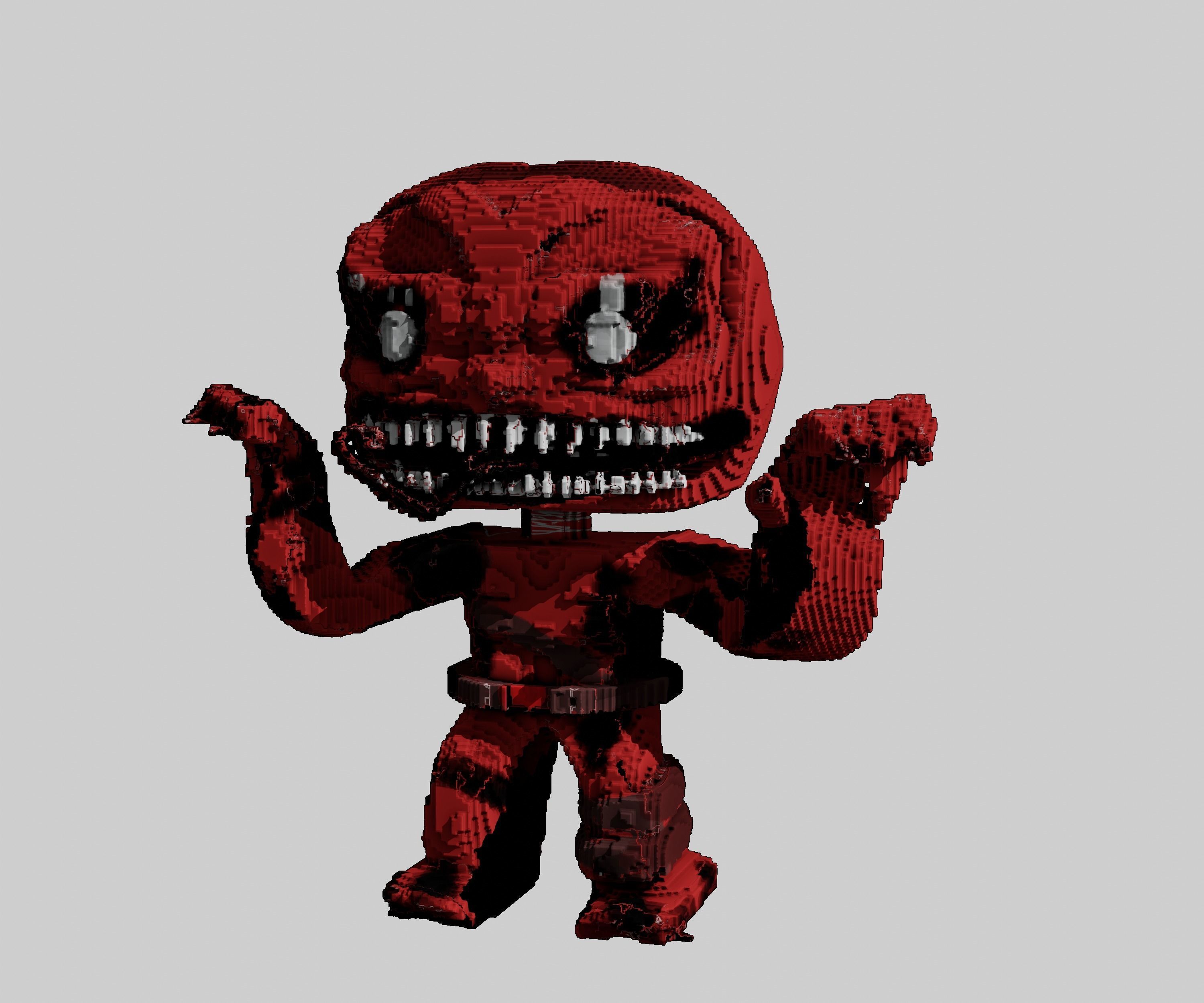 Voxel printable Venompool Funko pop 3D model | CGTrader