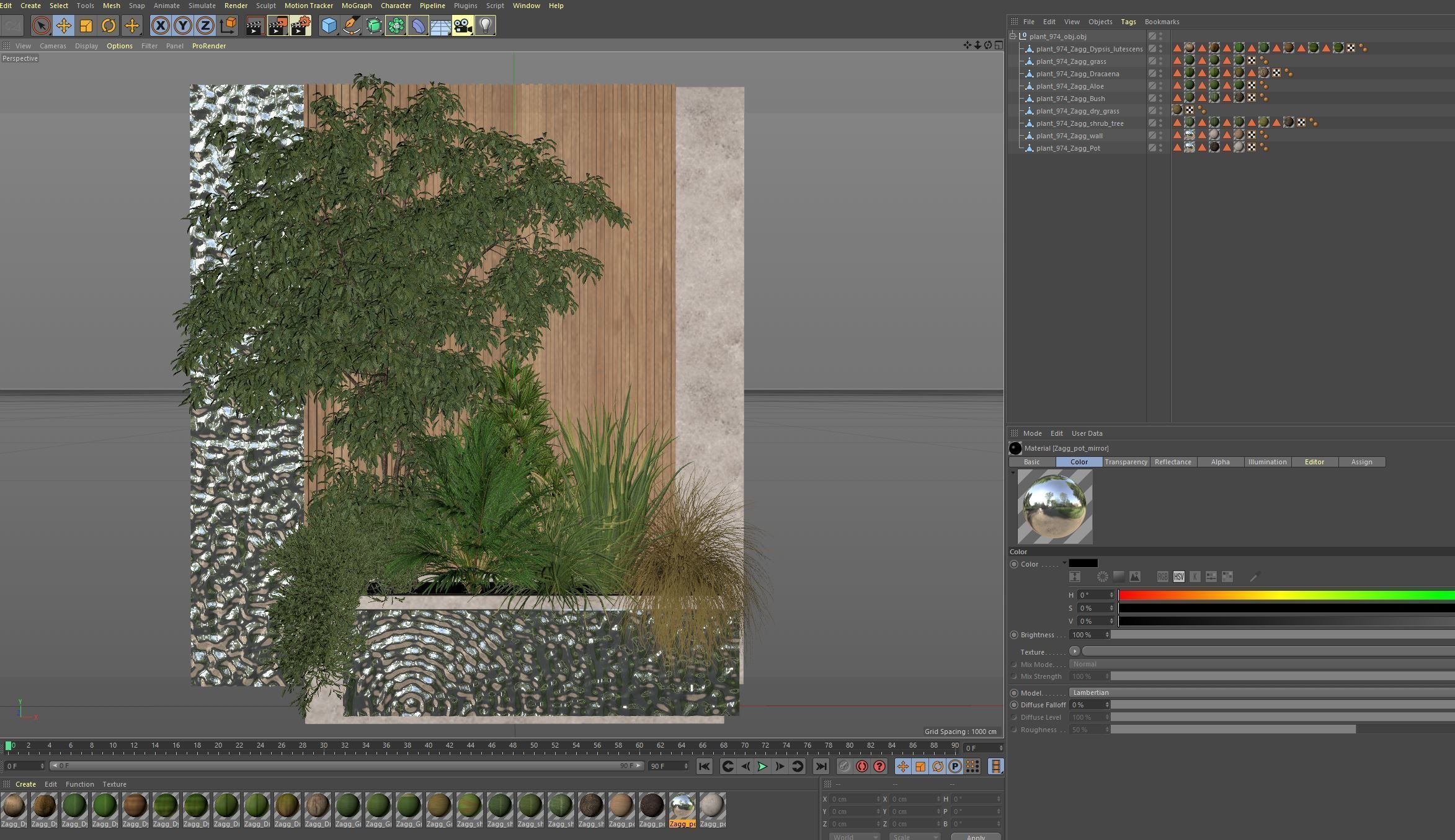 Plants collection 974 3D model | CGTrader