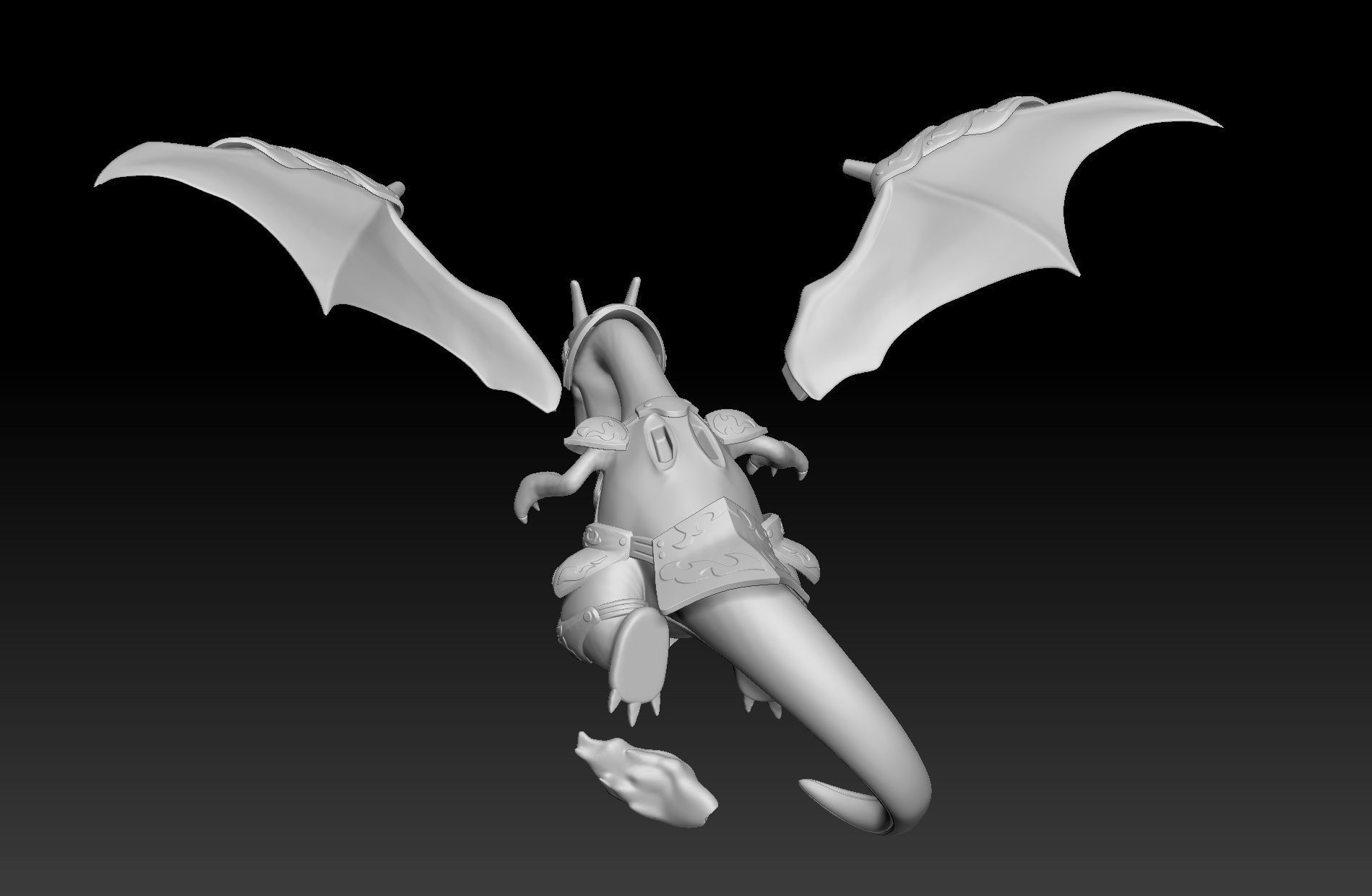 Pokemon Unite Charizard Knight Style 3D model 3D printable | CGTrader