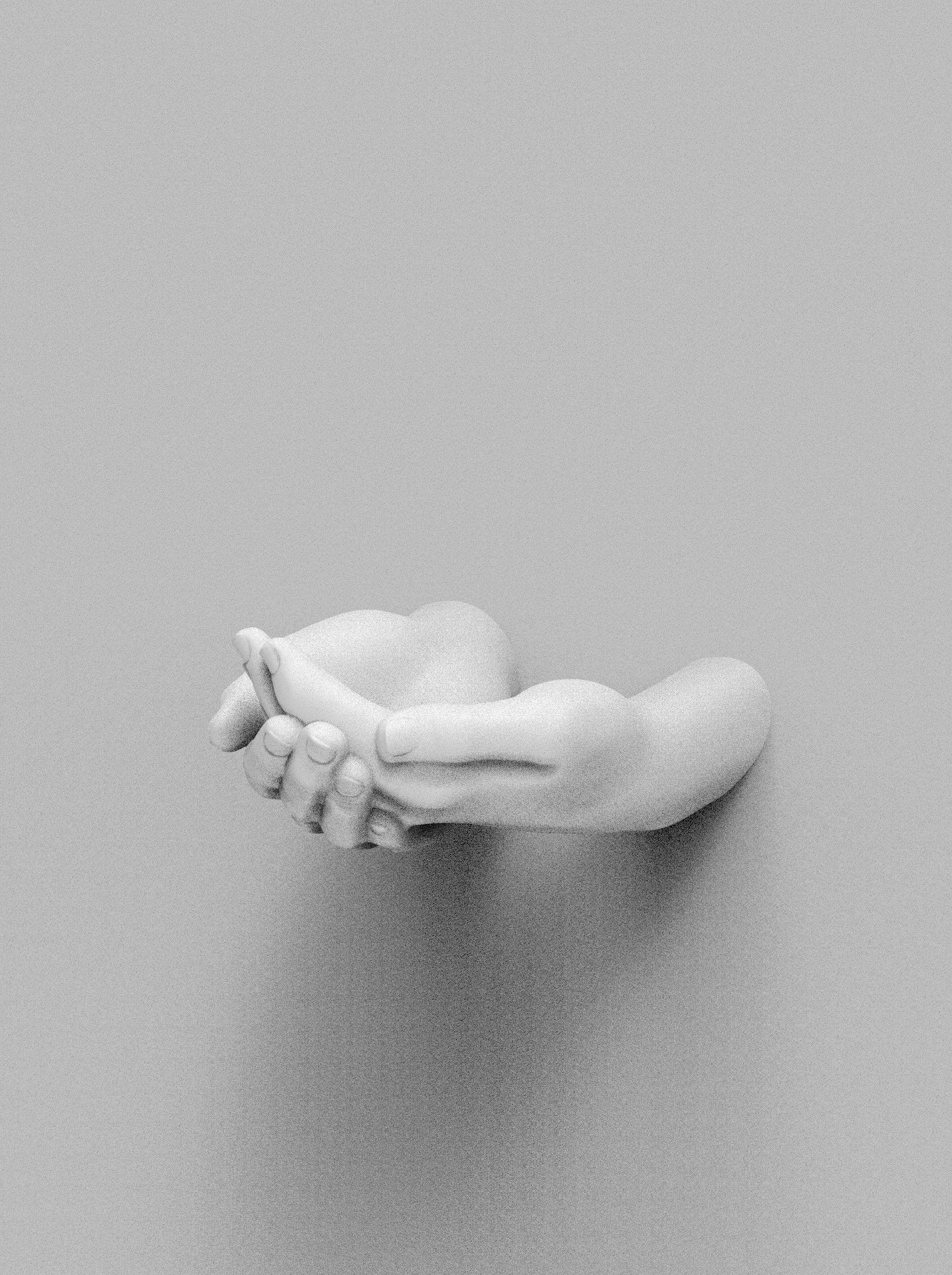 Two Hands Sculpture 3D model 3D printable | CGTrader