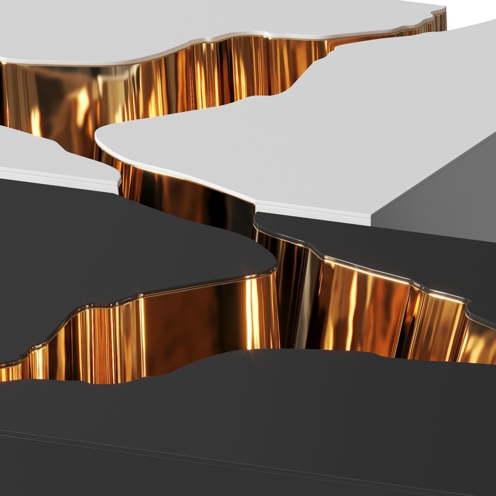 Boca Do Lobo - Lapiaz coffee table 3D model | CGTrader