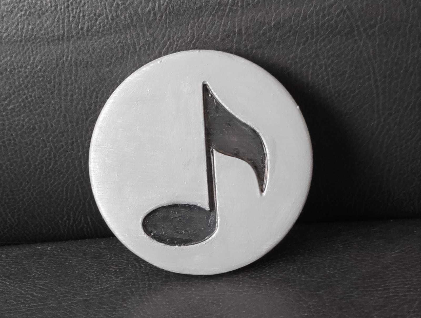 Musical Note Coaster 3D model 3D printable | CGTrader
