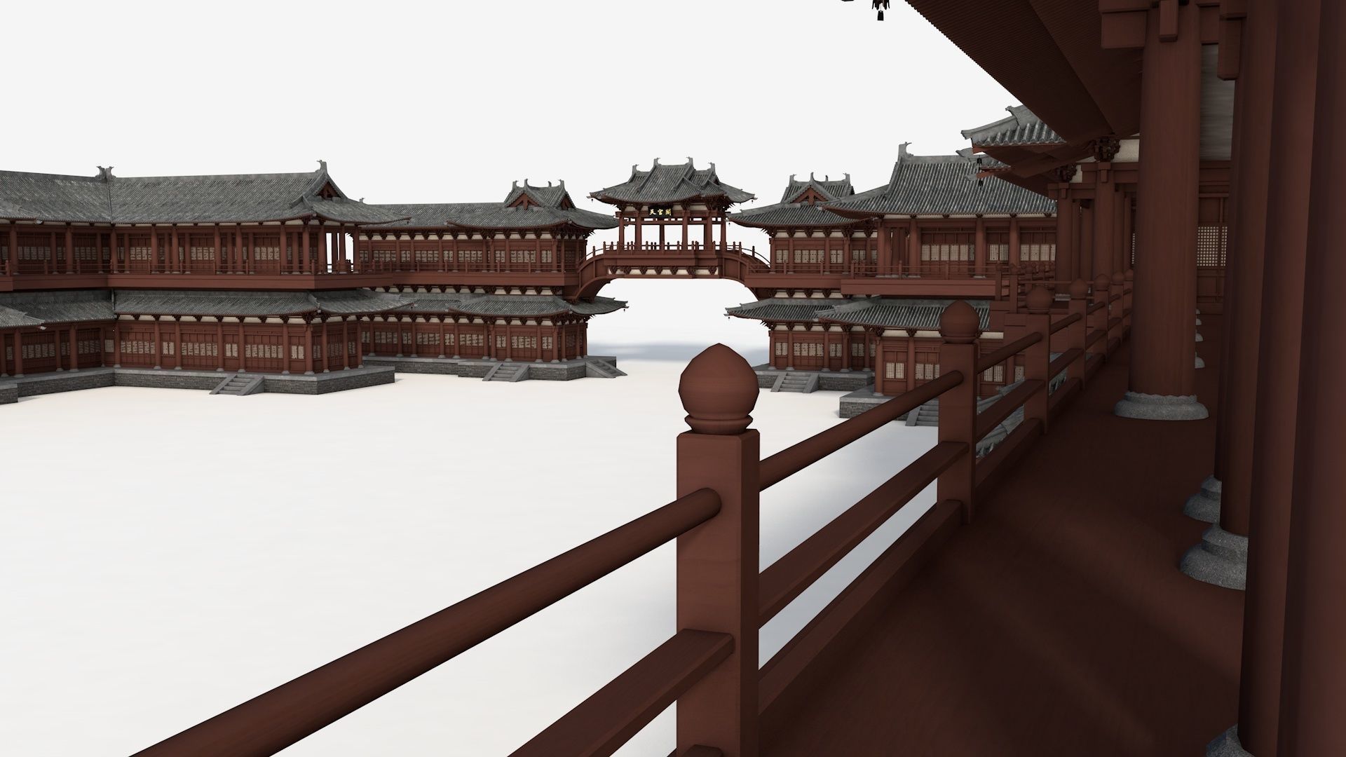 Chinese pavilion 3D model | CGTrader