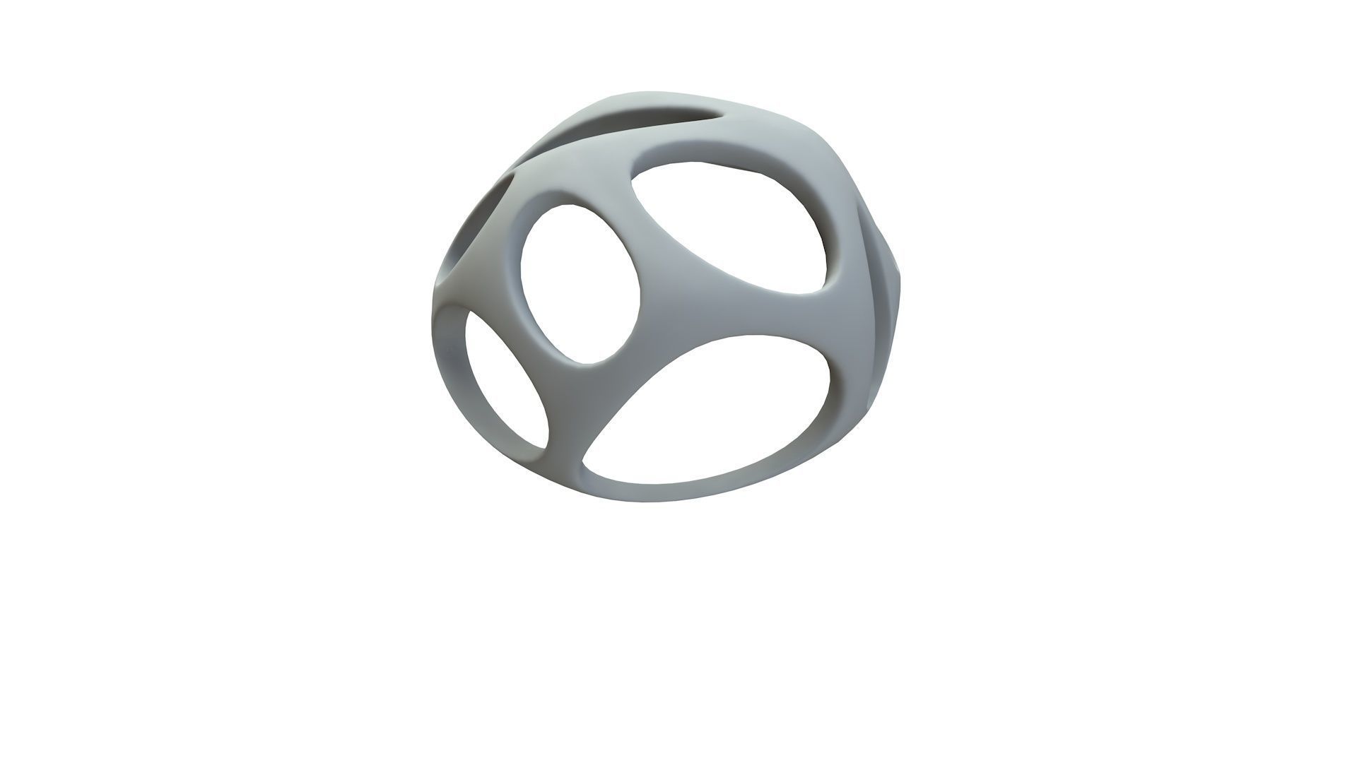 3D model SciFi Cube Object No 55227 Low Poly Shape VR / AR / low-poly ...