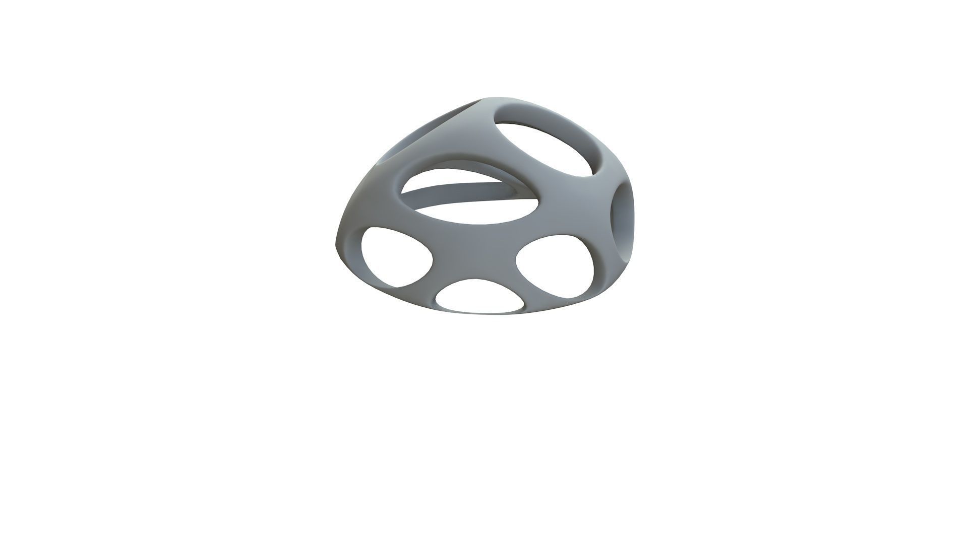 3D model SciFi Cube Object No 53832 Low Poly Shape VR / AR / low-poly ...