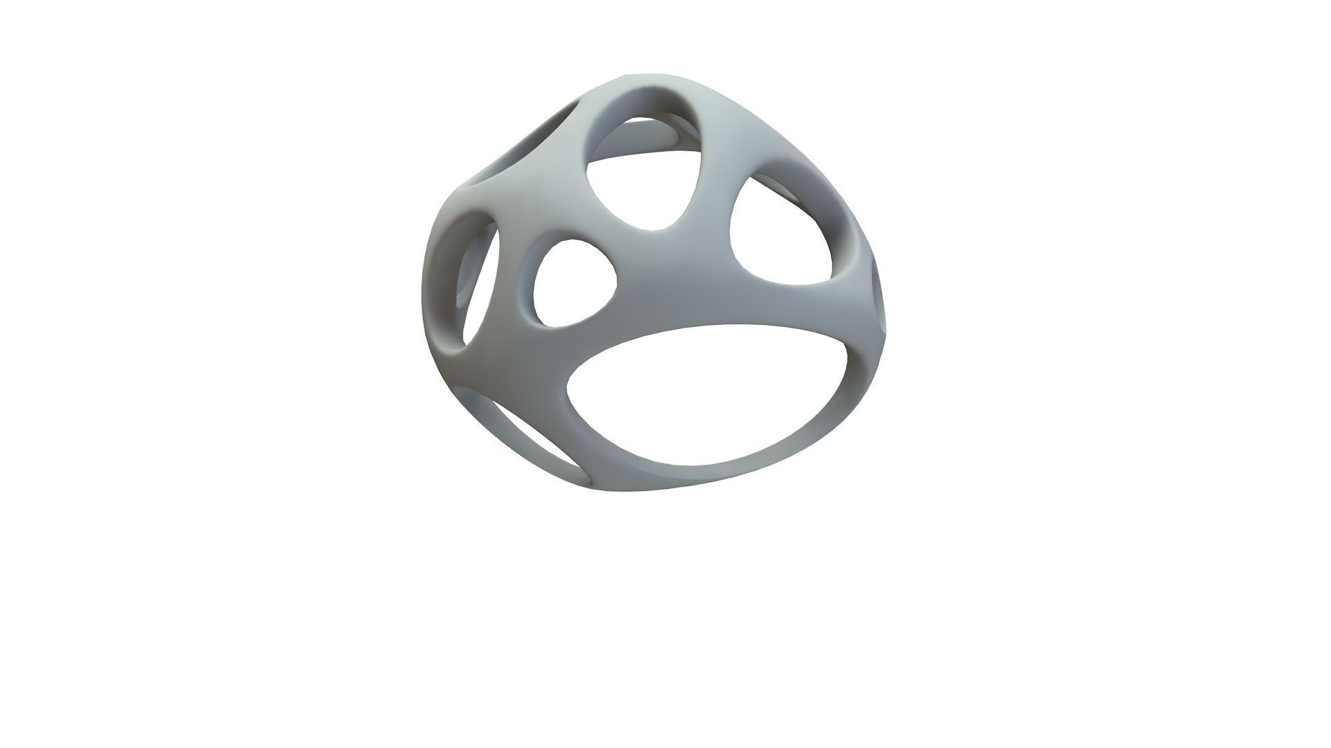 3D model SciFi Cube Object No 52471 Low Poly Shape VR / AR / low-poly ...