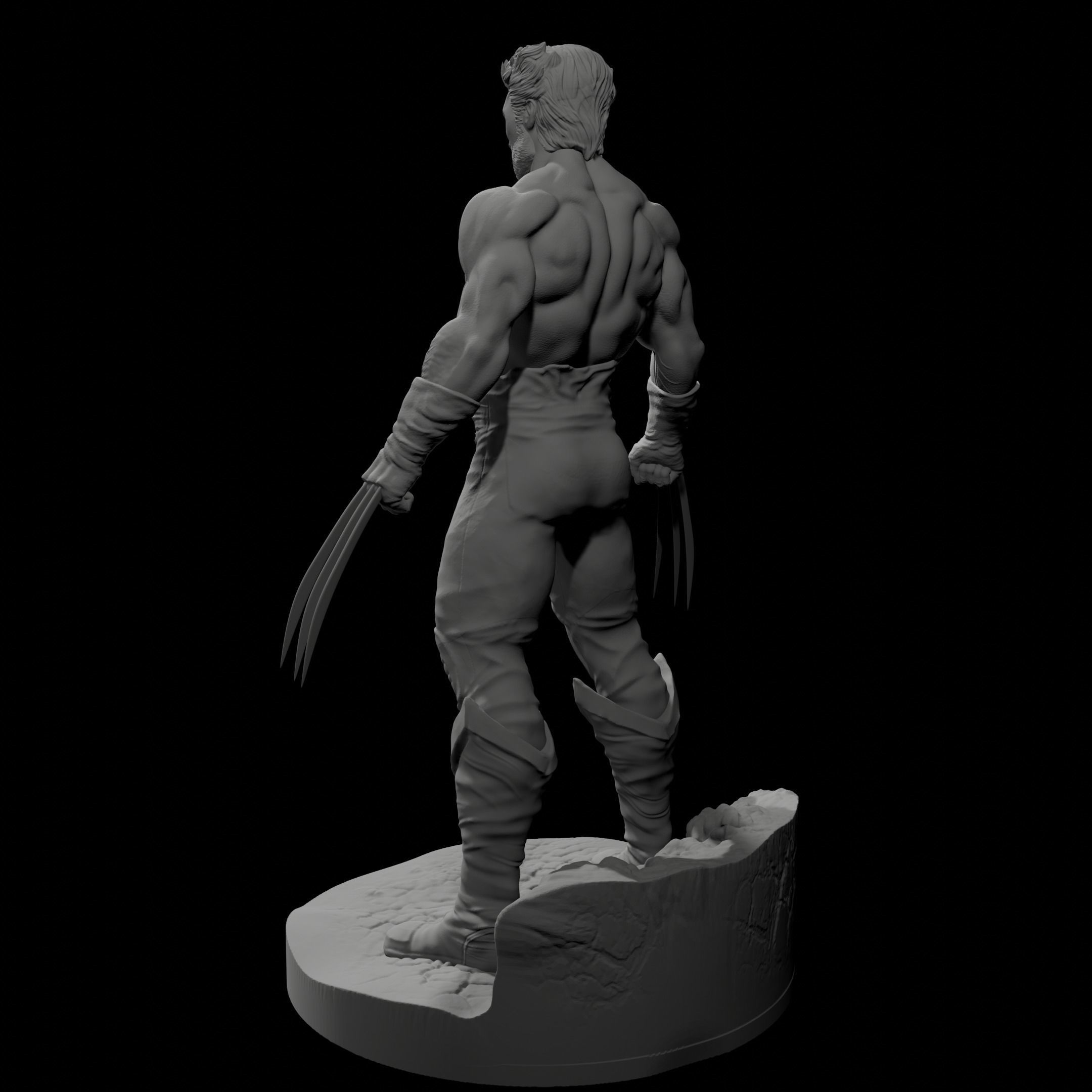 Wolverine 3D Print 3D model 3D printable | CGTrader