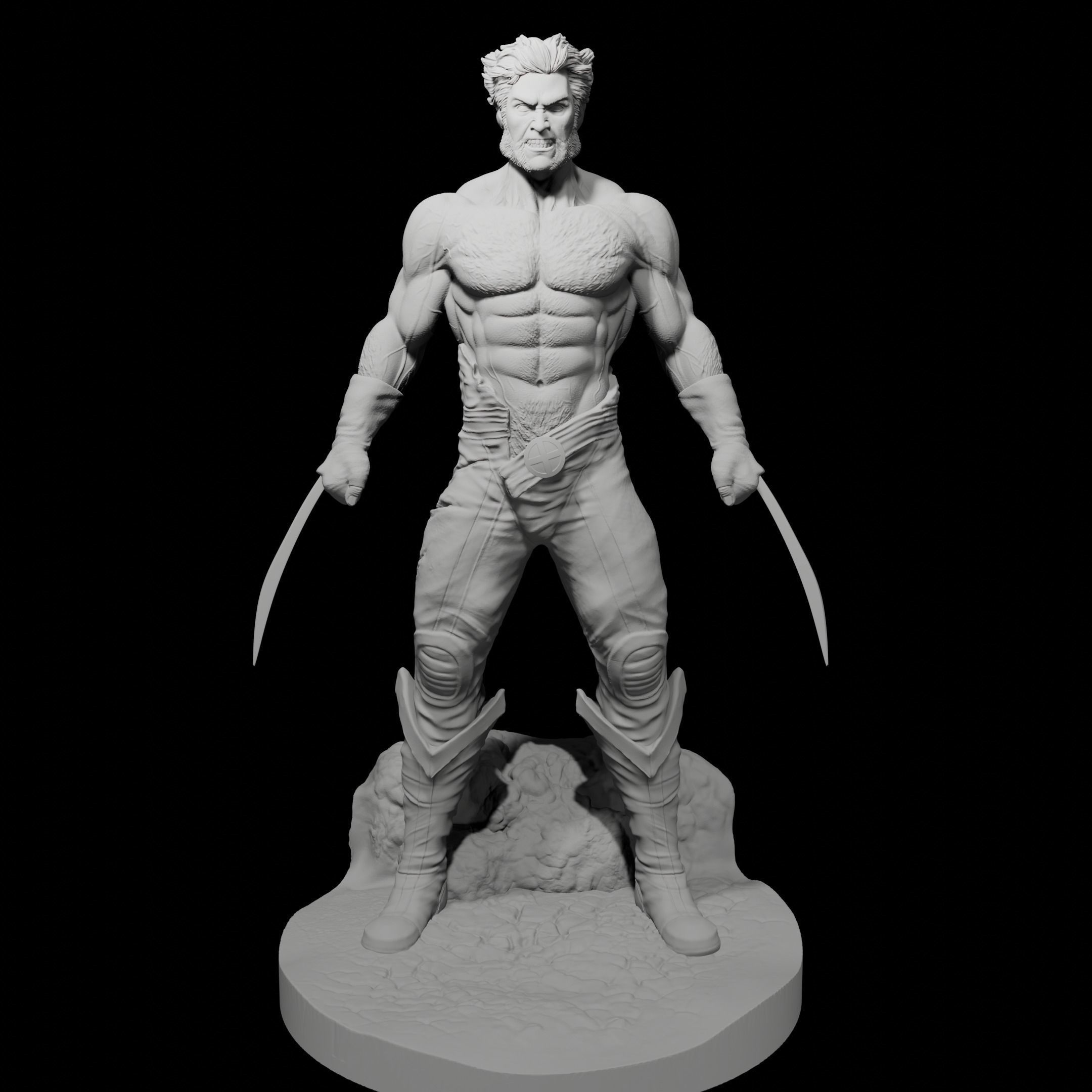 Wolverine 3D Print 3D model 3D printable | CGTrader