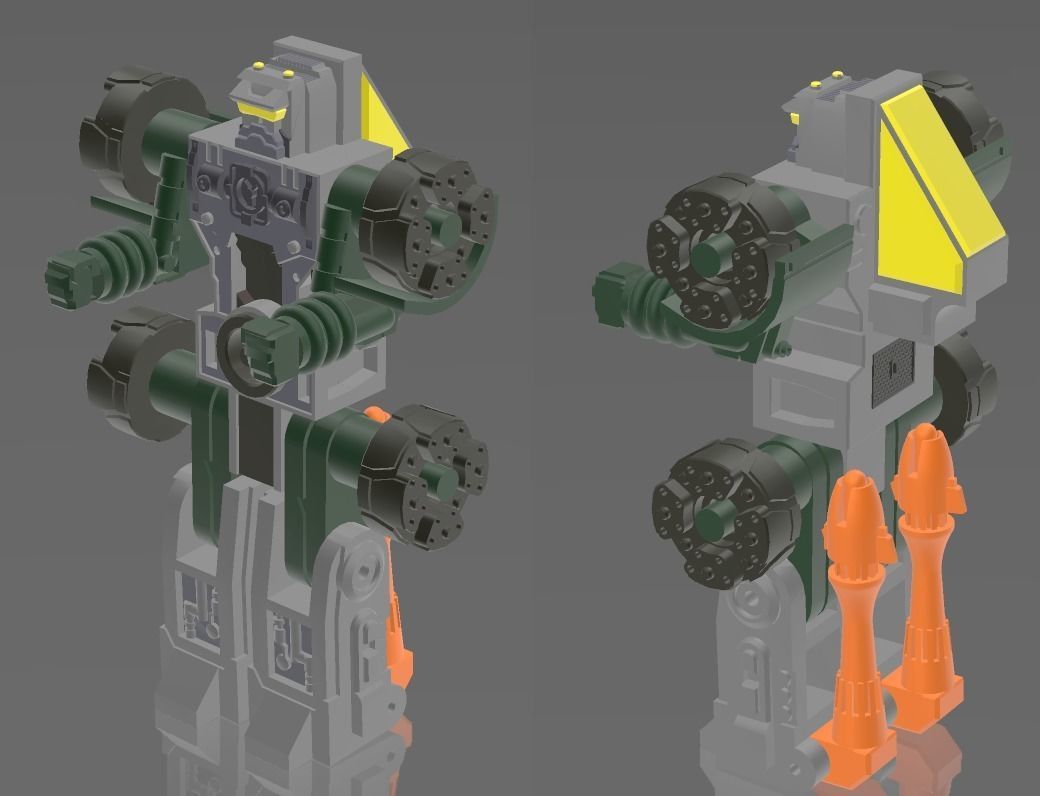 Transformers Minicon Armada Leader One for Megatron 3D model 3D ...