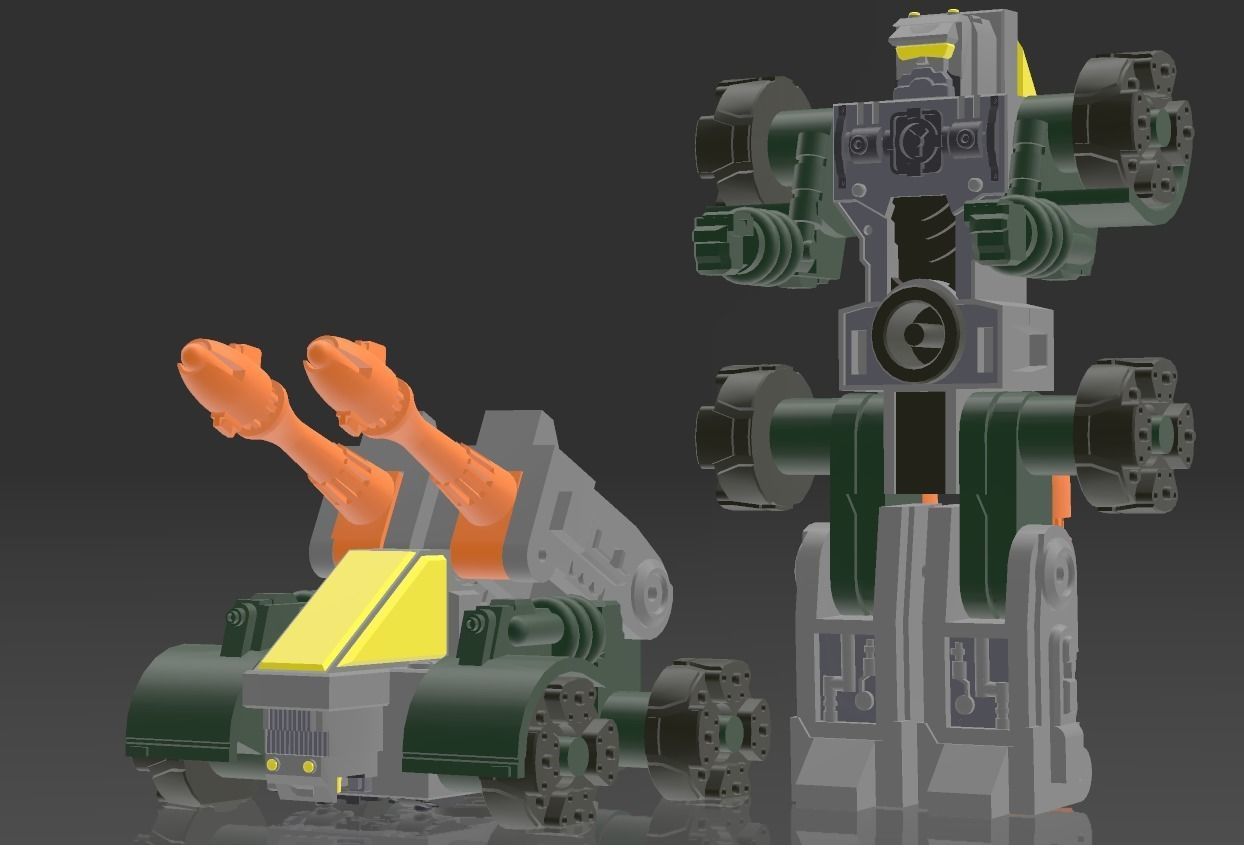 Transformers Minicon Armada Leader One for Megatron 3D model 3D ...