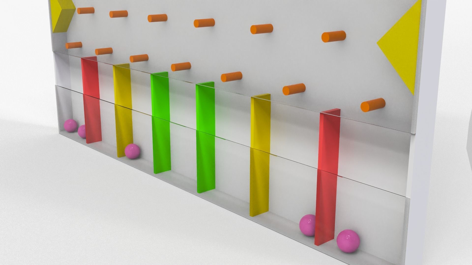 Plinko 3D model | CGTrader