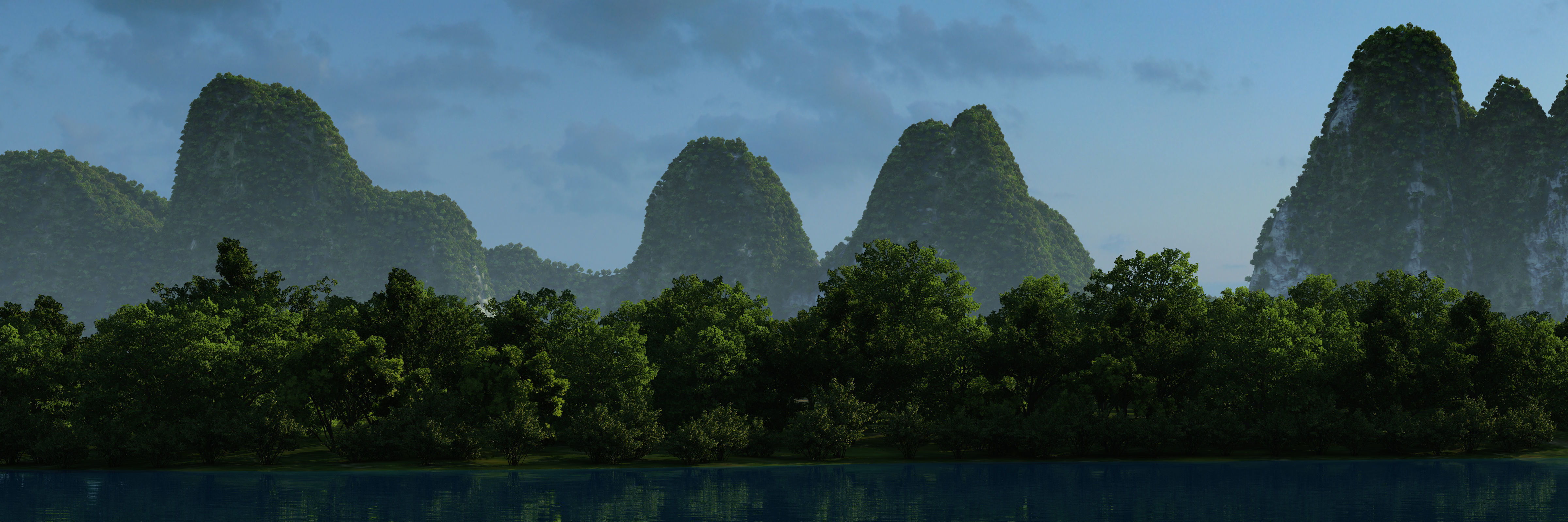 Guilin Karst 3D model | CGTrader