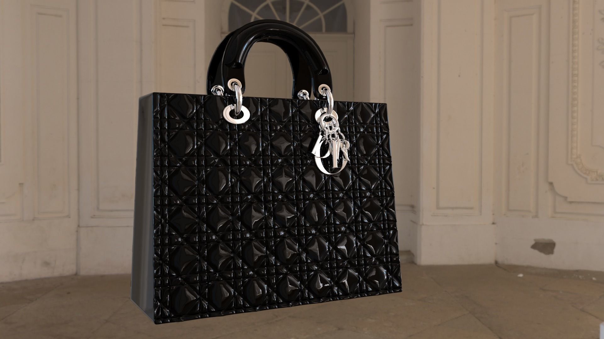 Dior bag 3D model | CGTrader