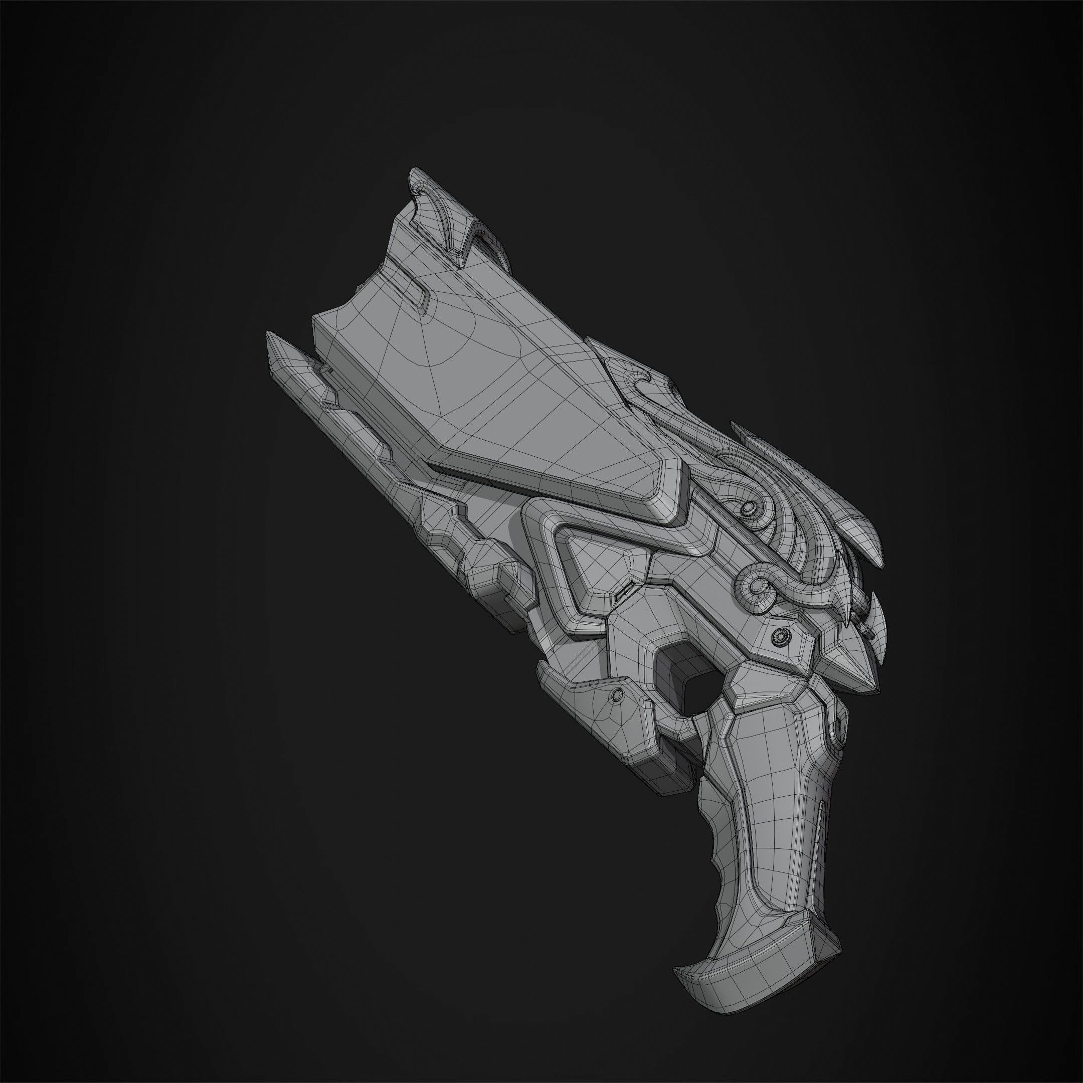 Overwatch 2 Reaper Gun for Cosplay 3D model 3D printable | CGTrader