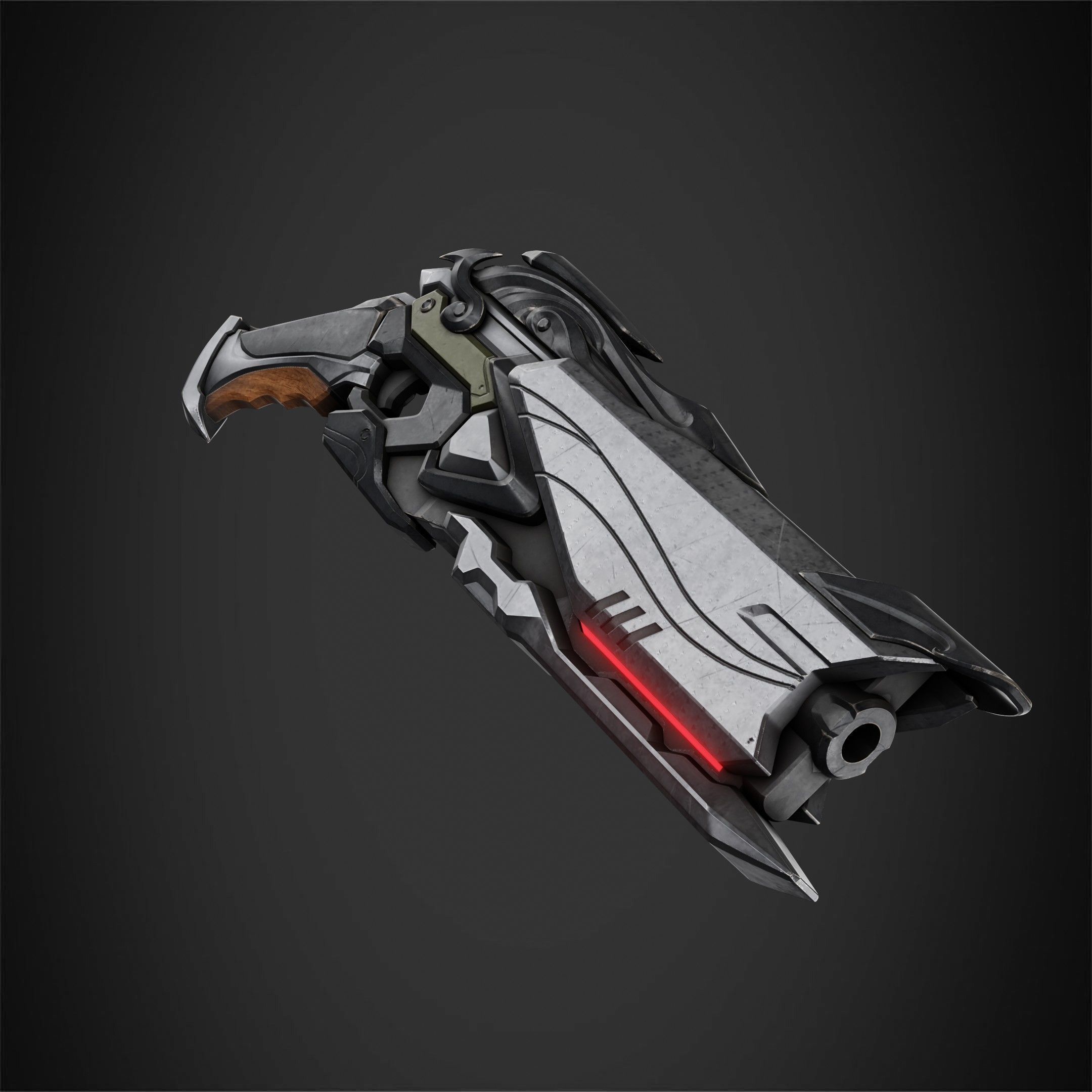 Overwatch 2 Reaper Gun for Cosplay 3D model 3D printable | CGTrader