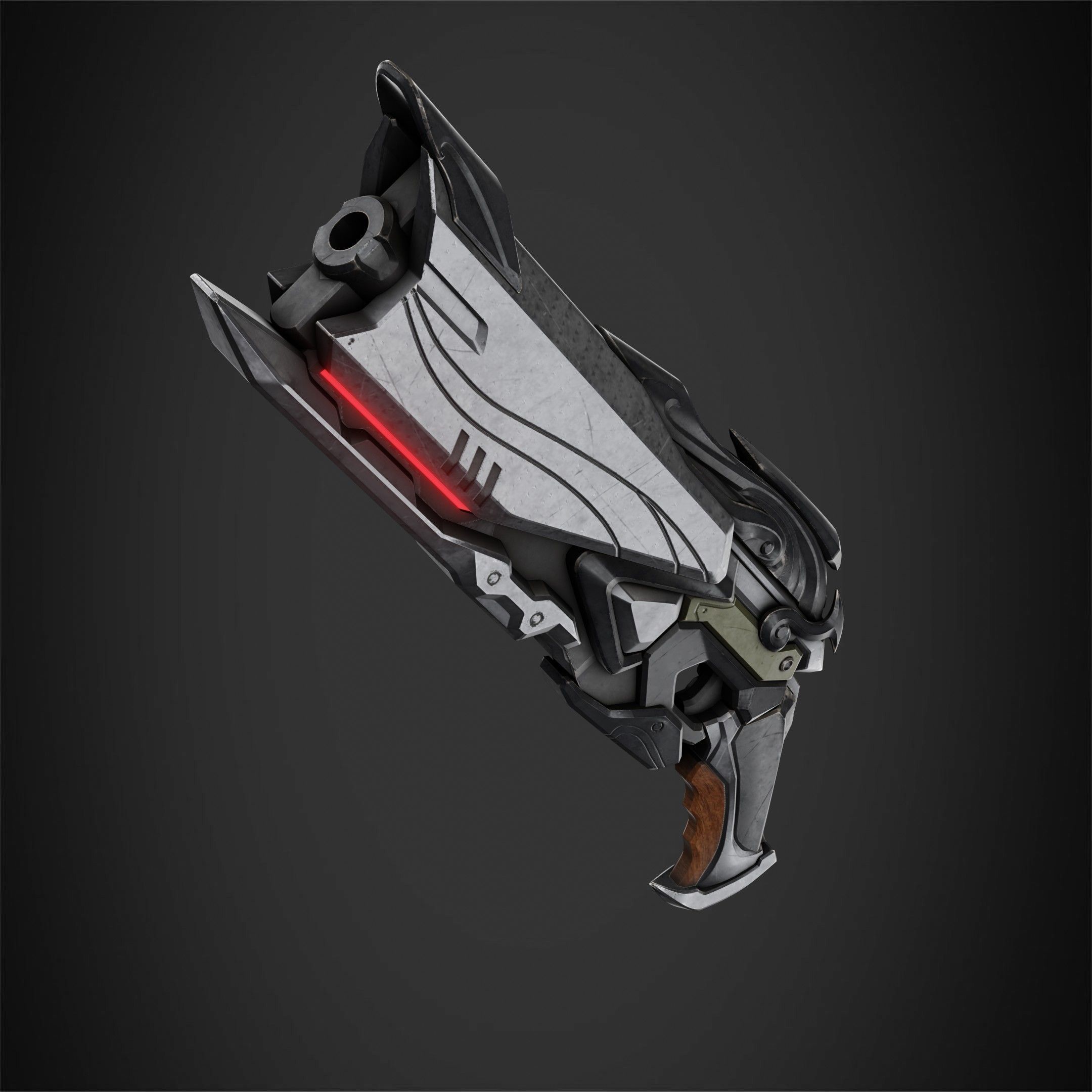 Overwatch 2 Reaper Gun for Cosplay 3D model 3D printable | CGTrader