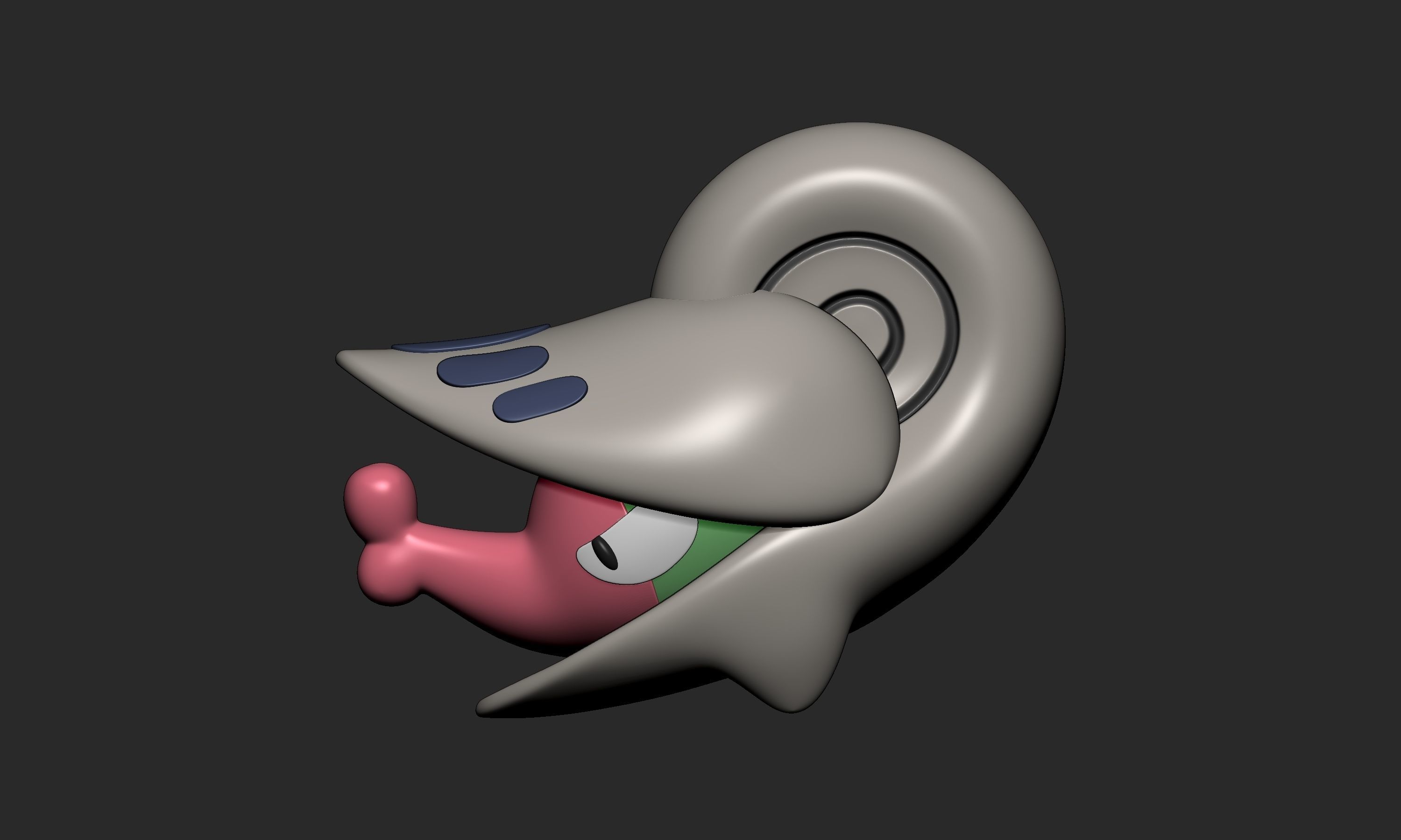 Pokemon - Shelmet with 2 poses 3D model 3D printable | CGTrader