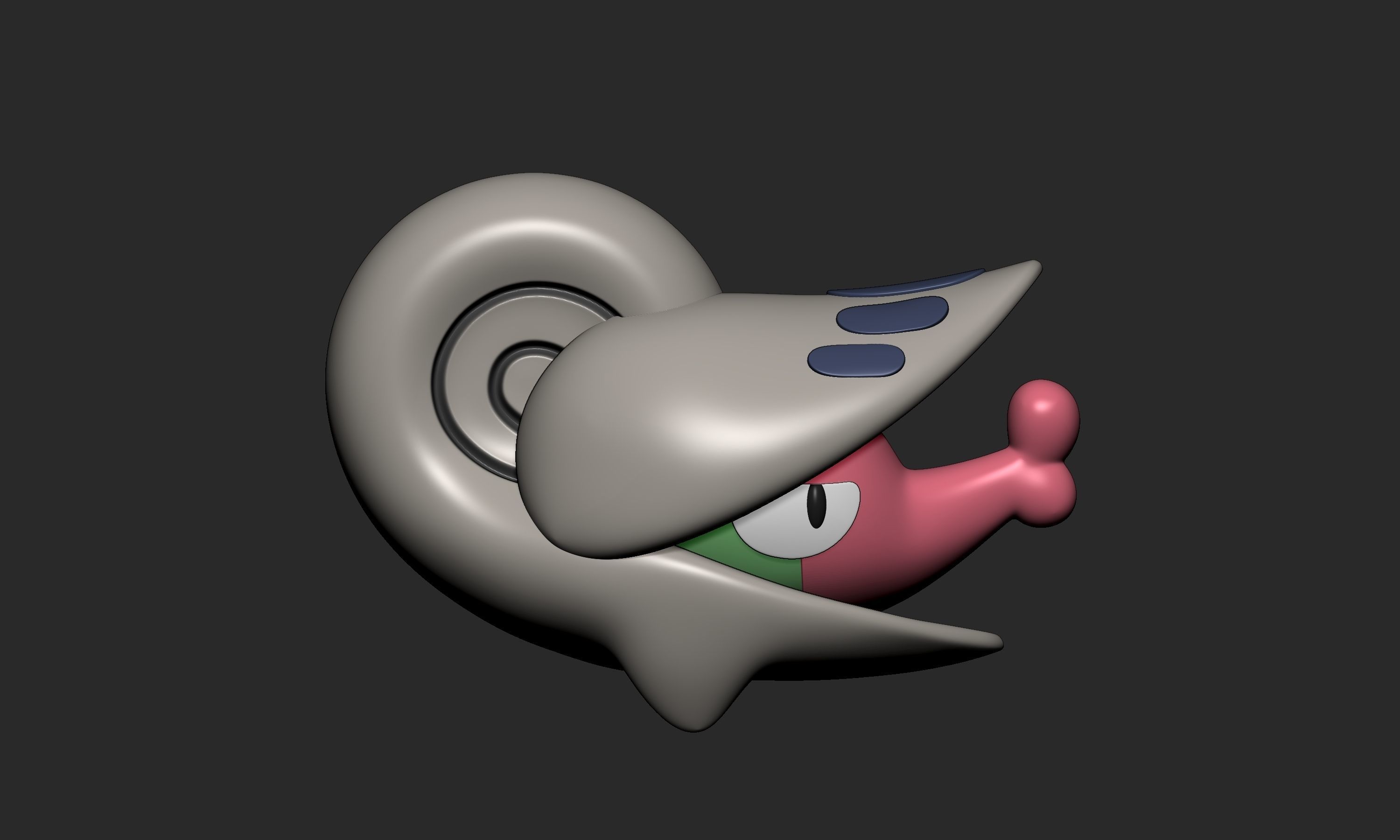 Pokemon - Shelmet with 2 poses 3D model 3D printable | CGTrader