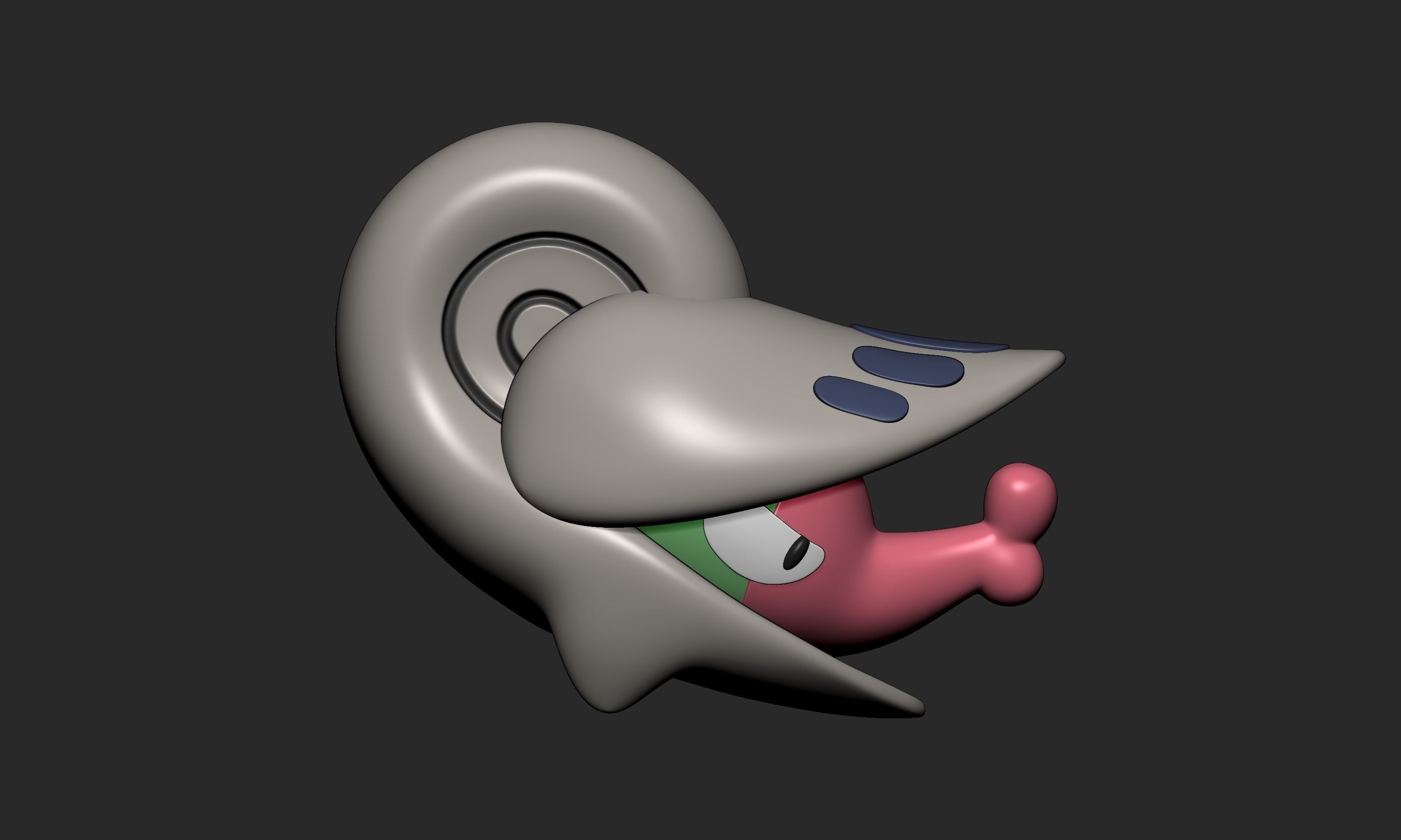 Pokemon - Shelmet with 2 poses 3D model 3D printable | CGTrader