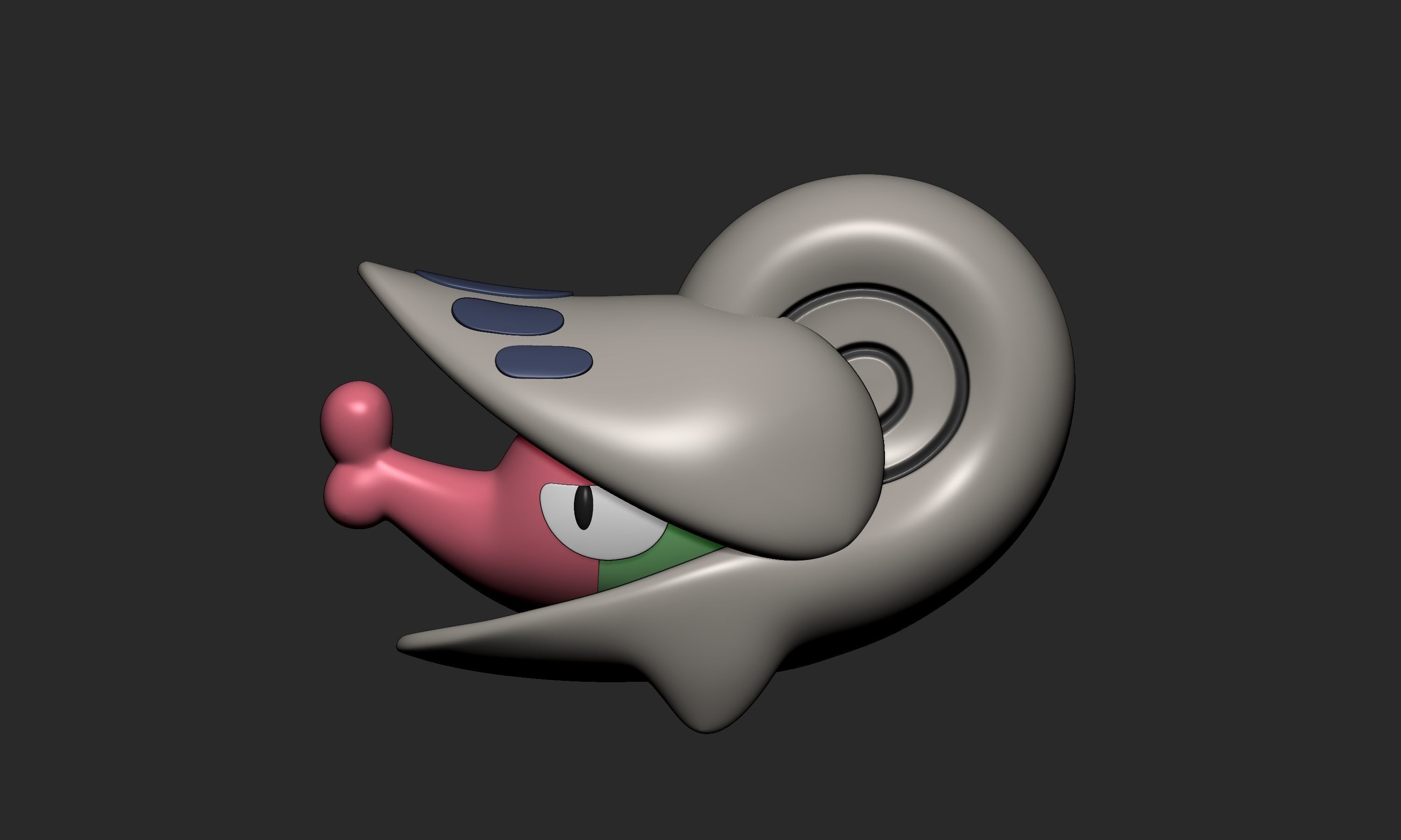 Pokemon - Shelmet with 2 poses 3D model 3D printable | CGTrader