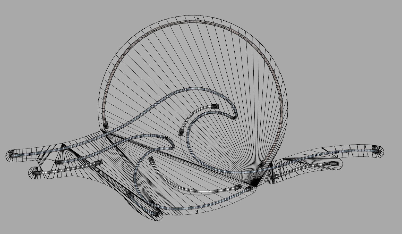 Sunset Wave - Neon Sign 3D model | CGTrader