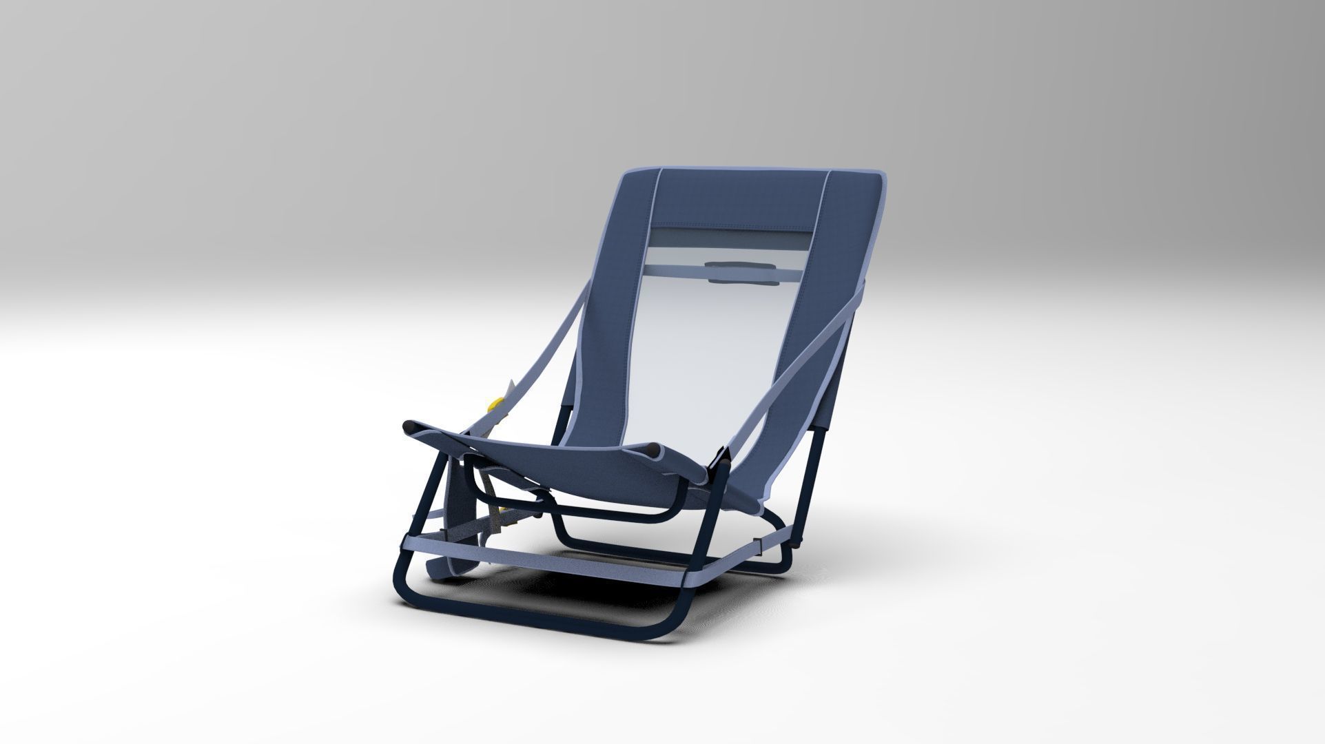 3d Beach Chair 3D model | CGTrader