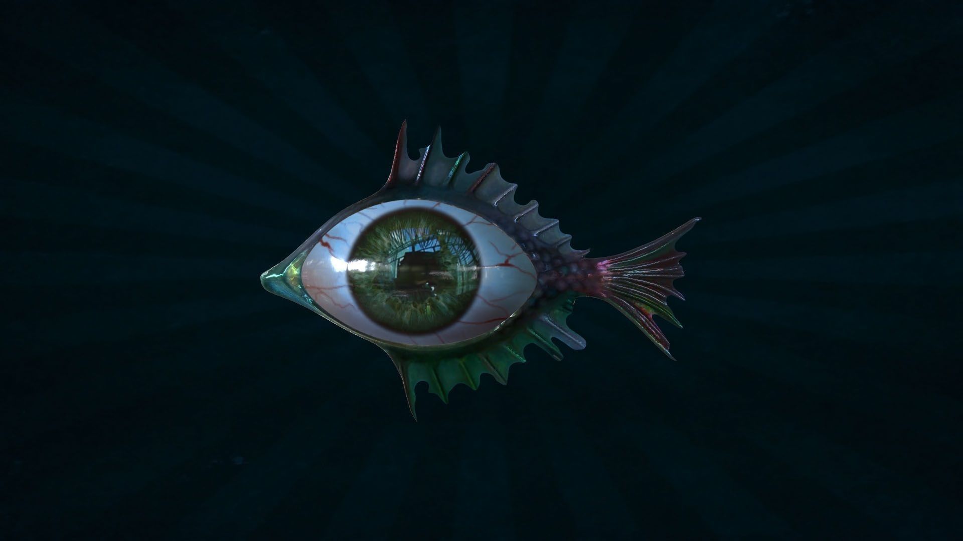 3D model FISH-008 Eye Fish VR / AR / low-poly | CGTrader