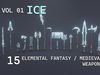 3D model 15 Ice elemental weapons - medieval - fantasy - magic - VOL 01 ...