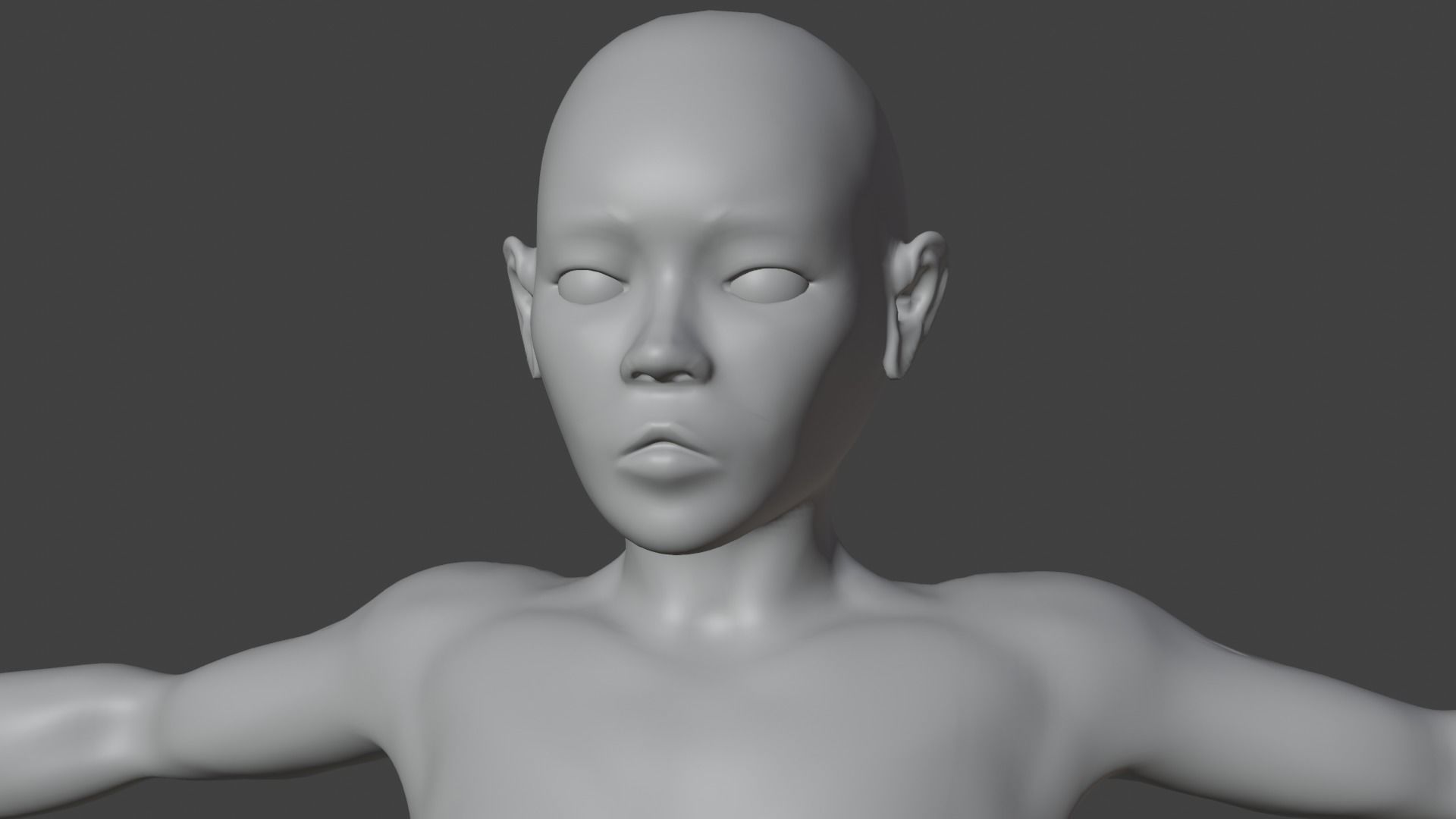 Stylized Female Character 3d model 3D model | CGTrader